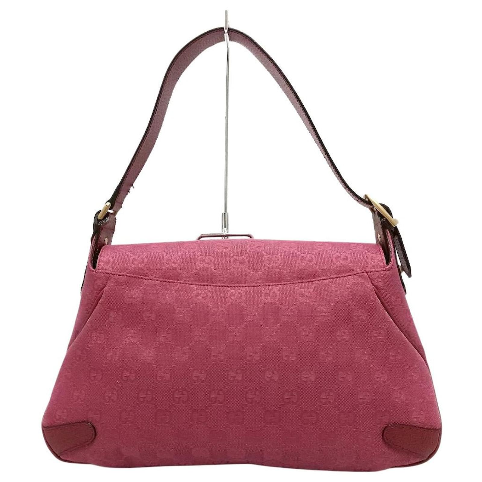 Gucci handbag Fuschia Cloth ref.448757 - Joli Closet