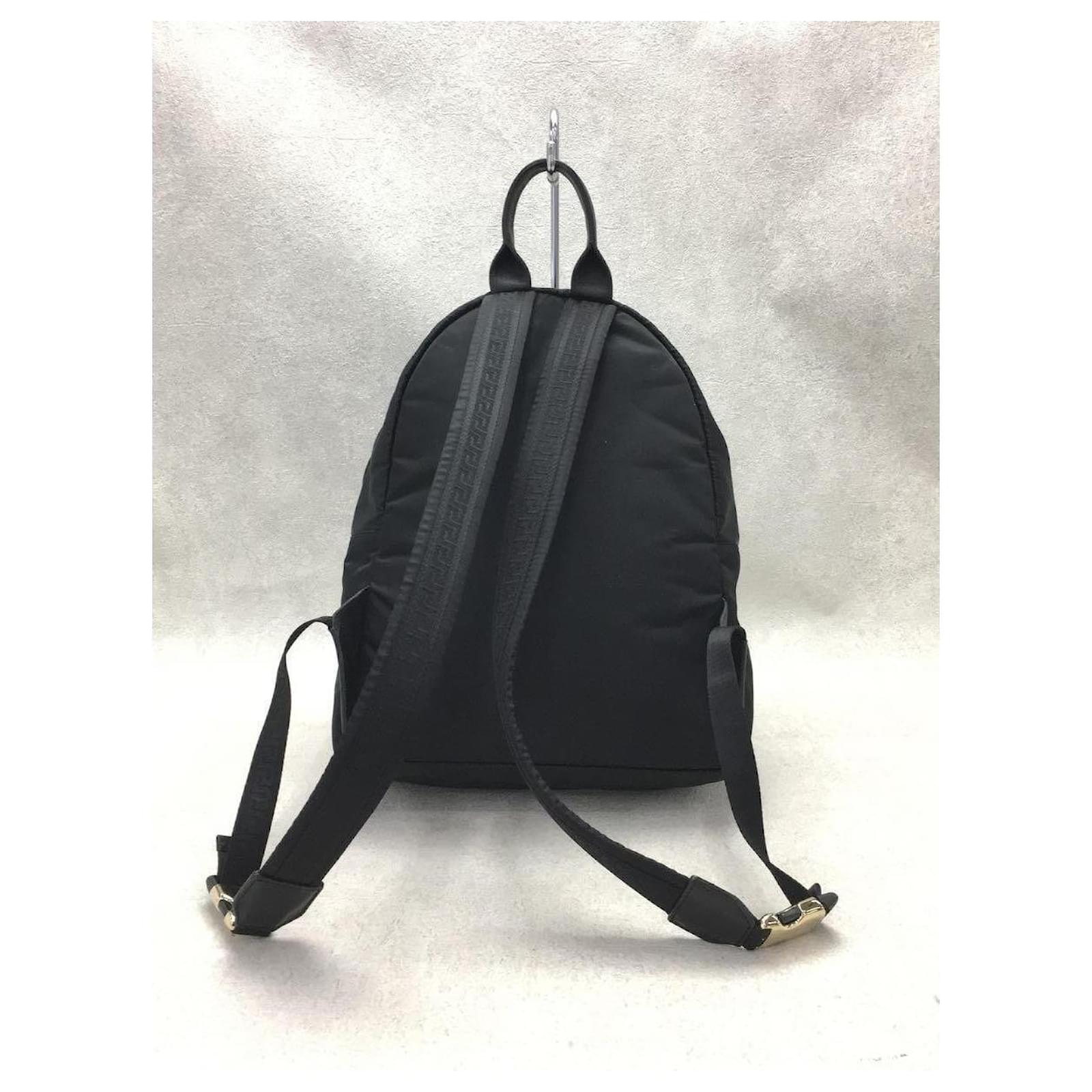 GIANNI VERSACE Medusa backpack / backpack / nylon / BLK / mini backpack ...