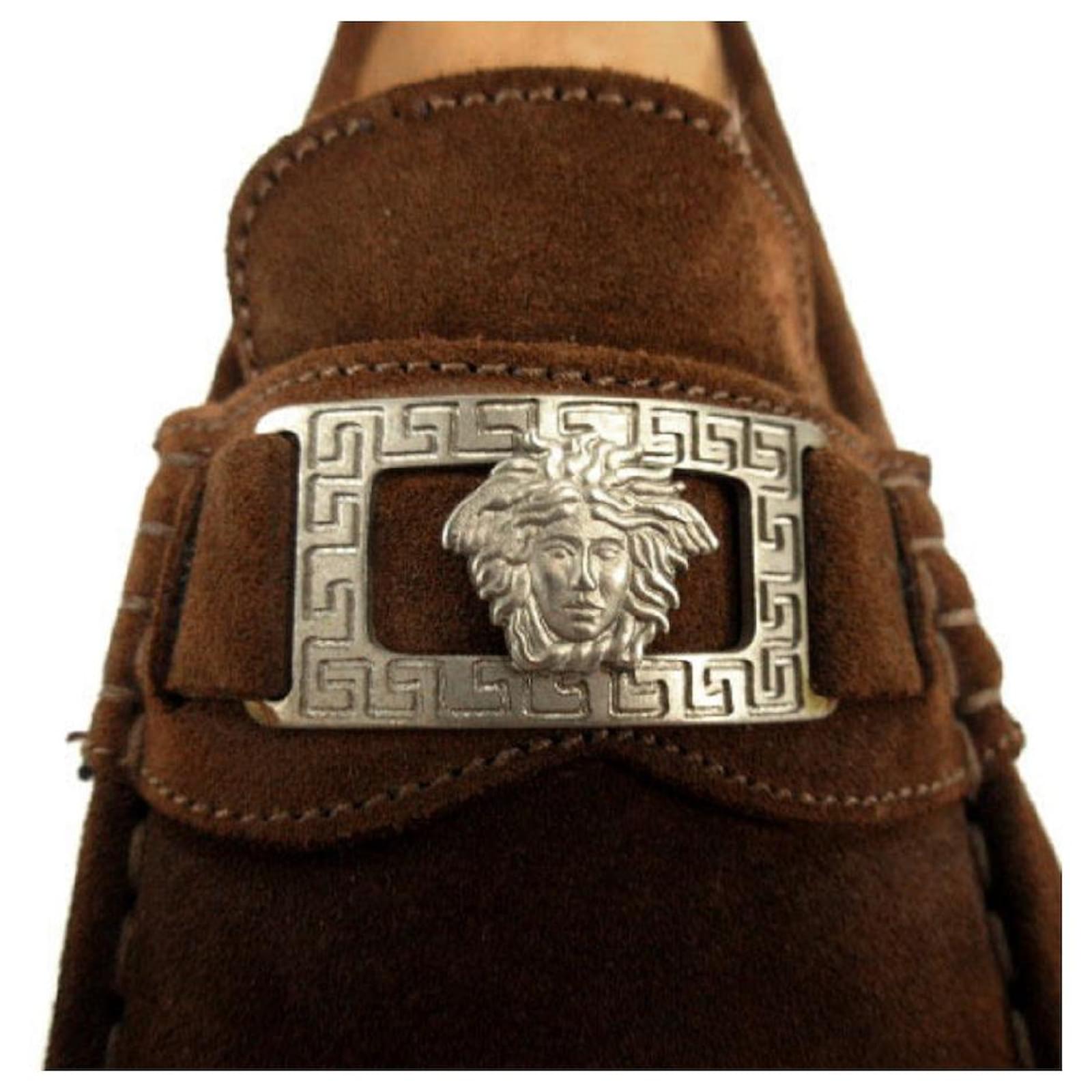 [Occasion] Gianni Versace Versace GIANNI VERSACE Mocassins Swede Medusa ...