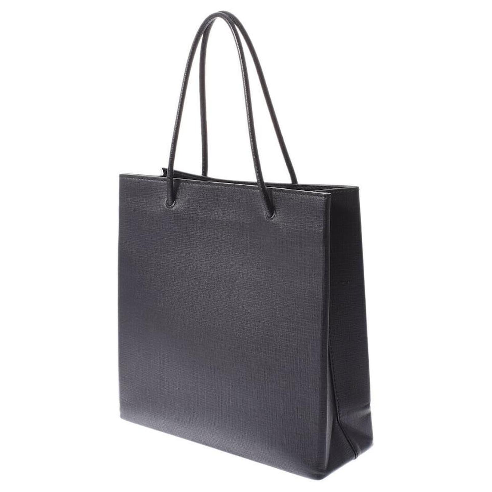 Balenciaga Tote Bag Black Leather ref.450019 - Joli Closet