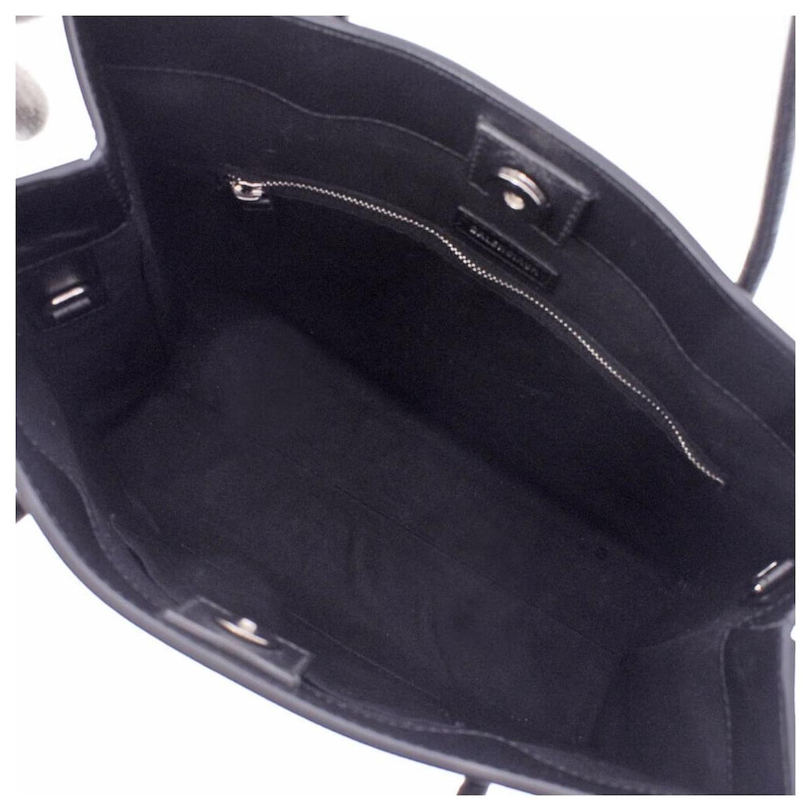 Balenciaga Tote Bag Black Leather ref.450019 - Joli Closet