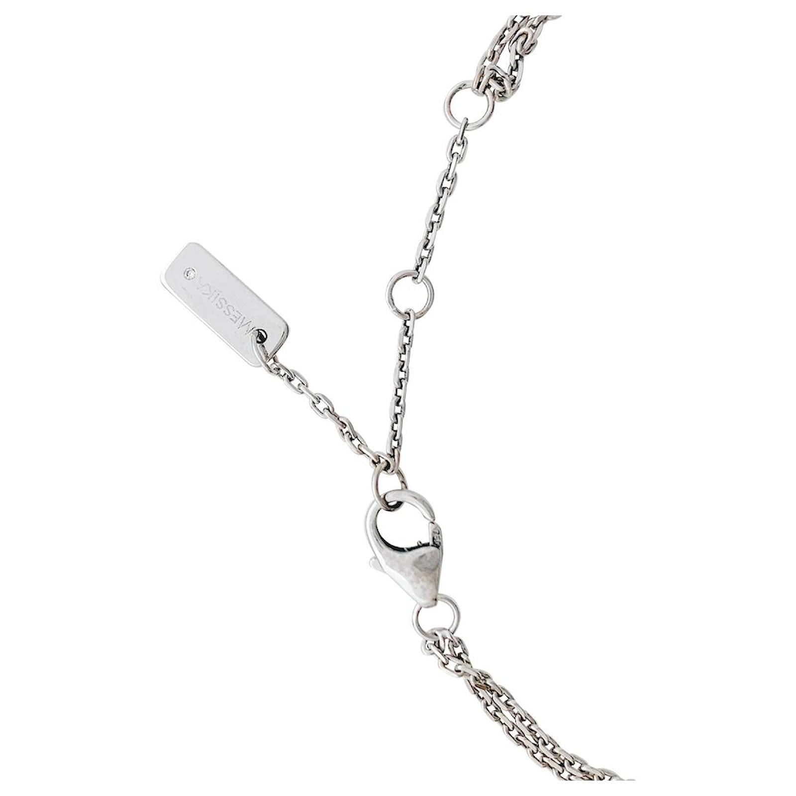 Bracelet Messika, "Classic Movement", WHITE GOLD, diamants. Diamond ref ...