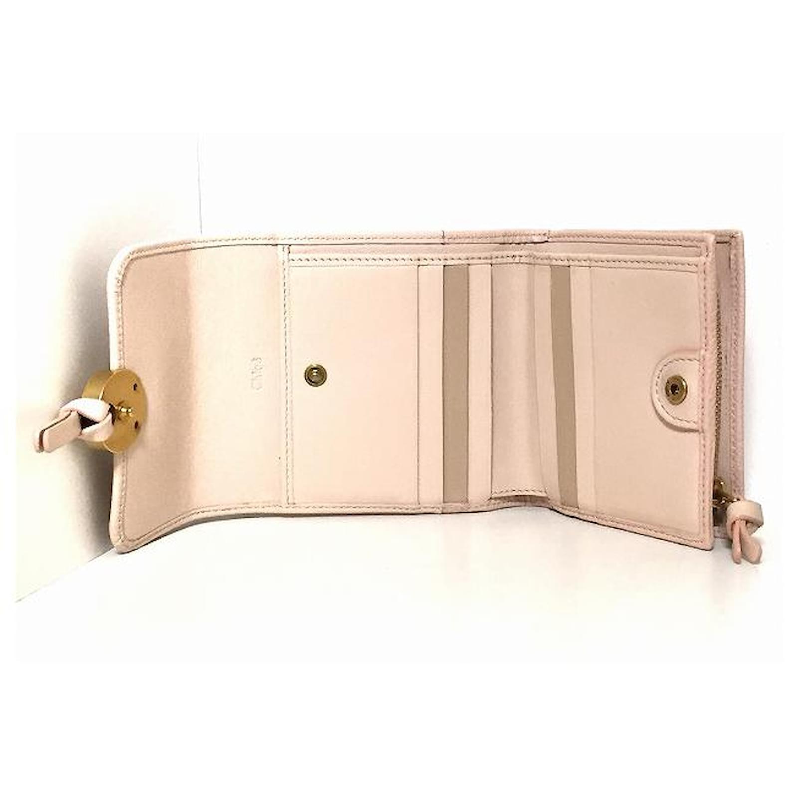 Chloé wallet Pink Leather ref.467844 - Joli Closet
