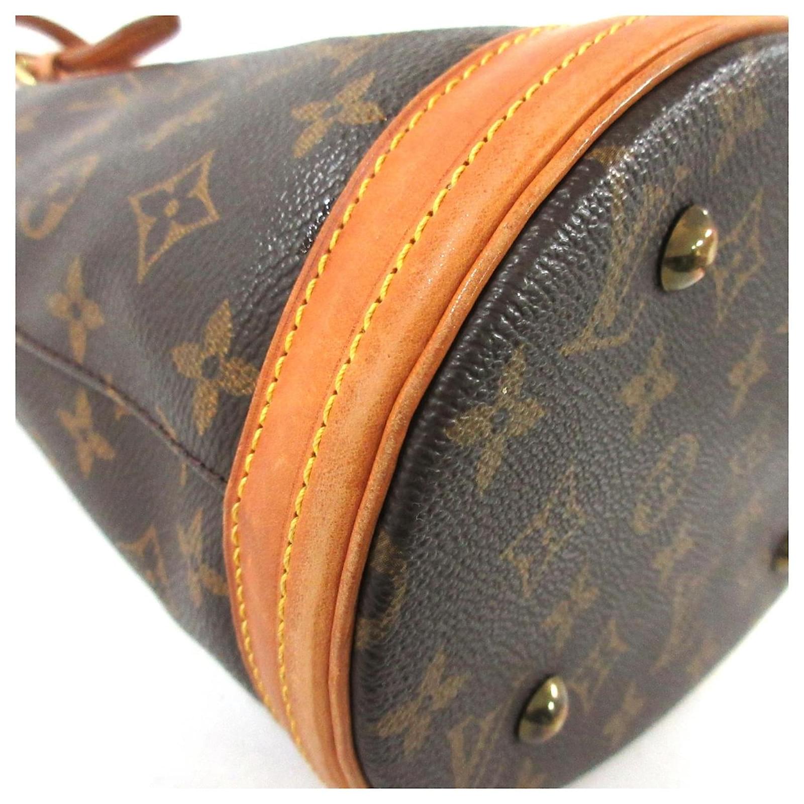 Louis Vuitton Bucket PM Brown Cloth ref.468118 - Joli Closet