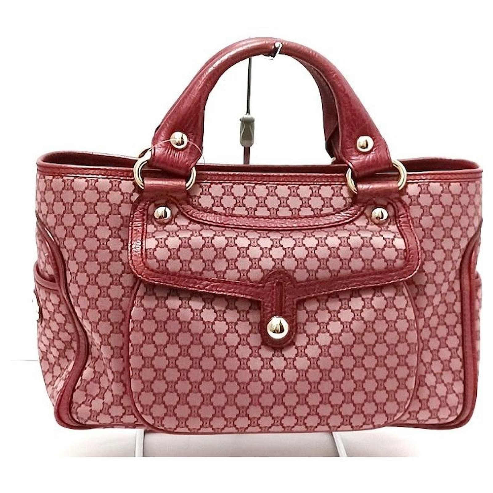 Céline Celine Boogie Pink Cloth ref.468302 - Joli Closet