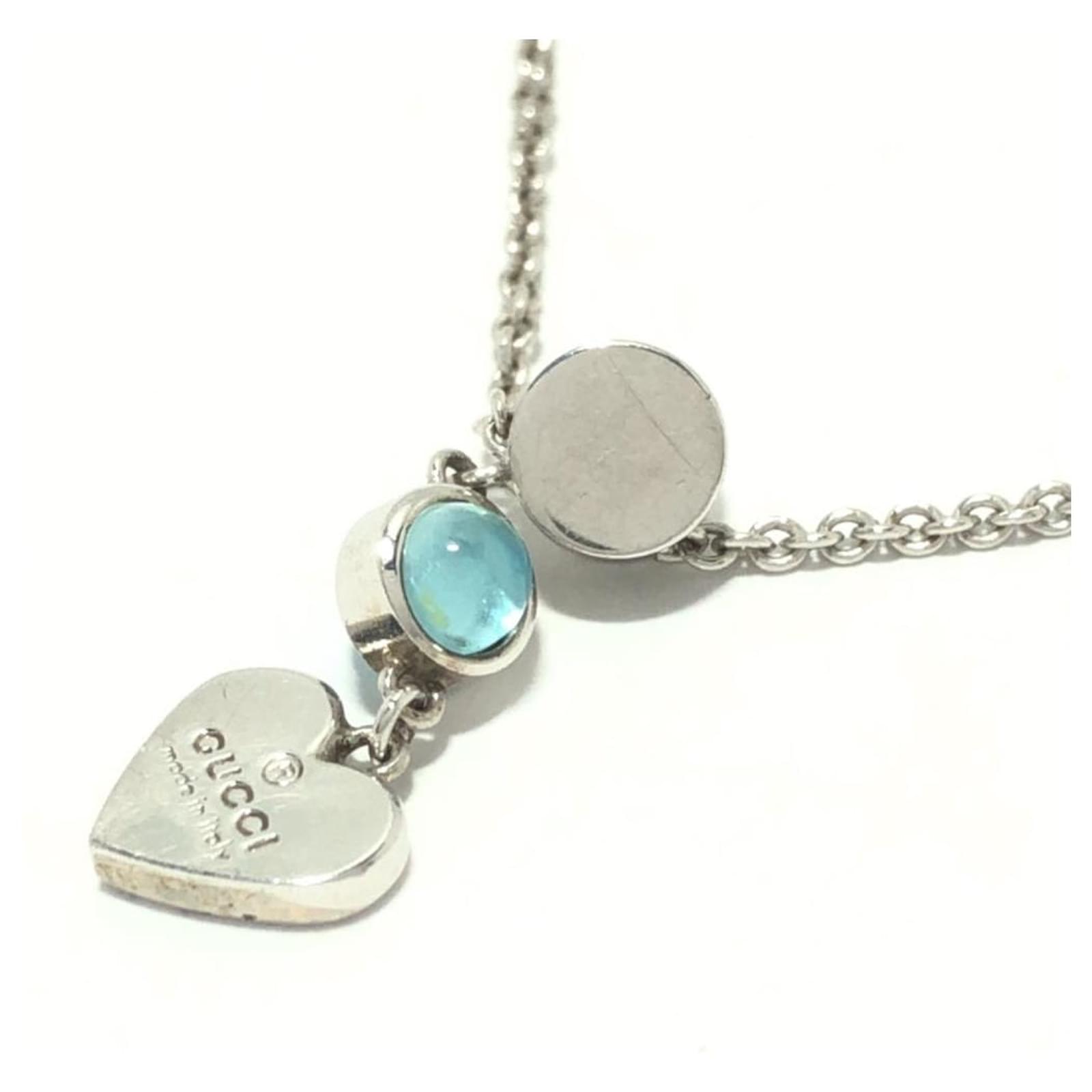 Collier Gucci Métal Argenté ref.472674 - Joli Closet