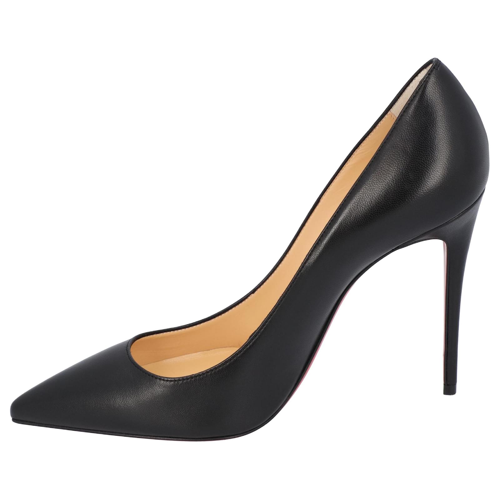 Christian Louboutin Femmes Kate Pompes Avec 100 mm Talon En Cuir Nappa ...