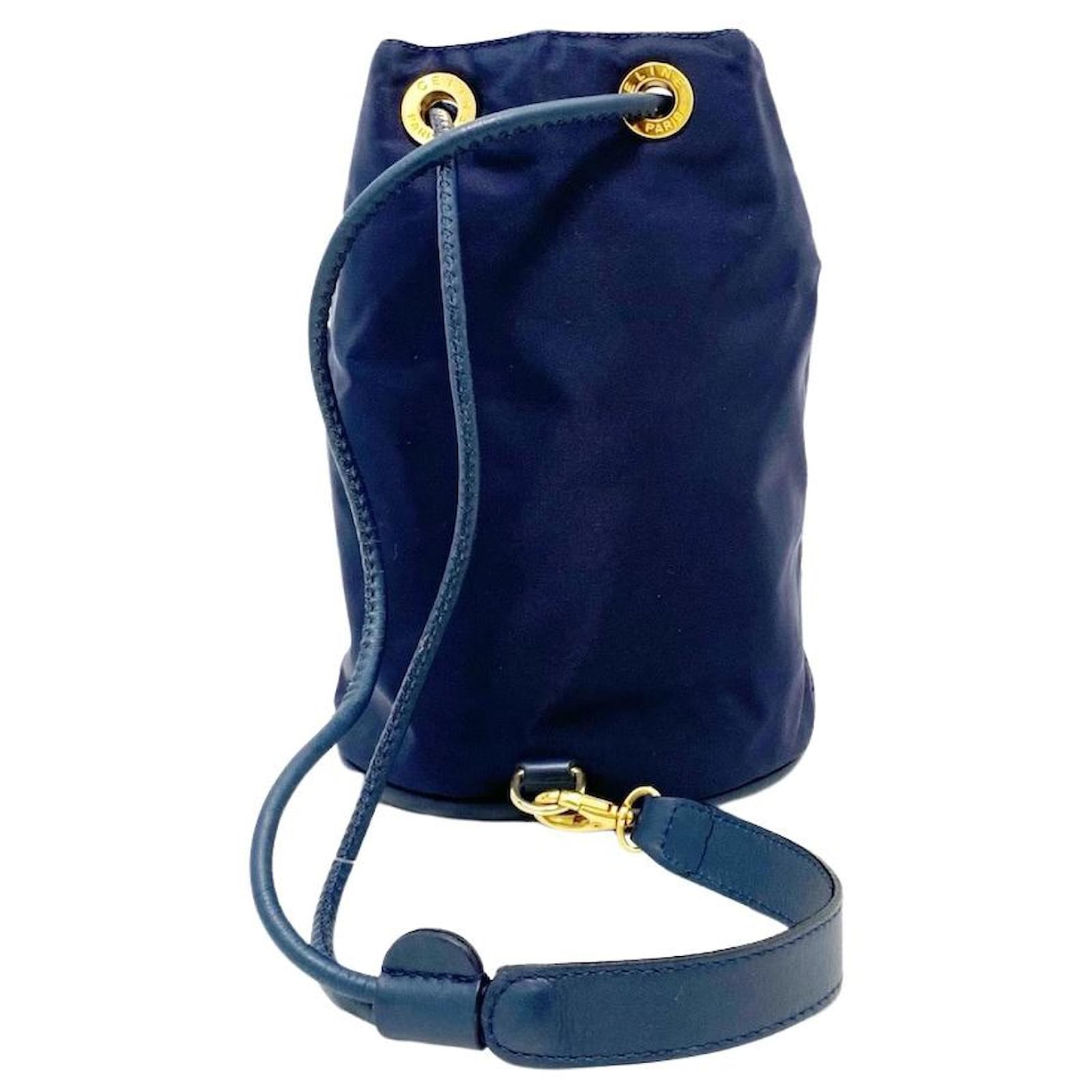 Céline Backpack Navy blue Synthetic ref.479760 - Joli Closet