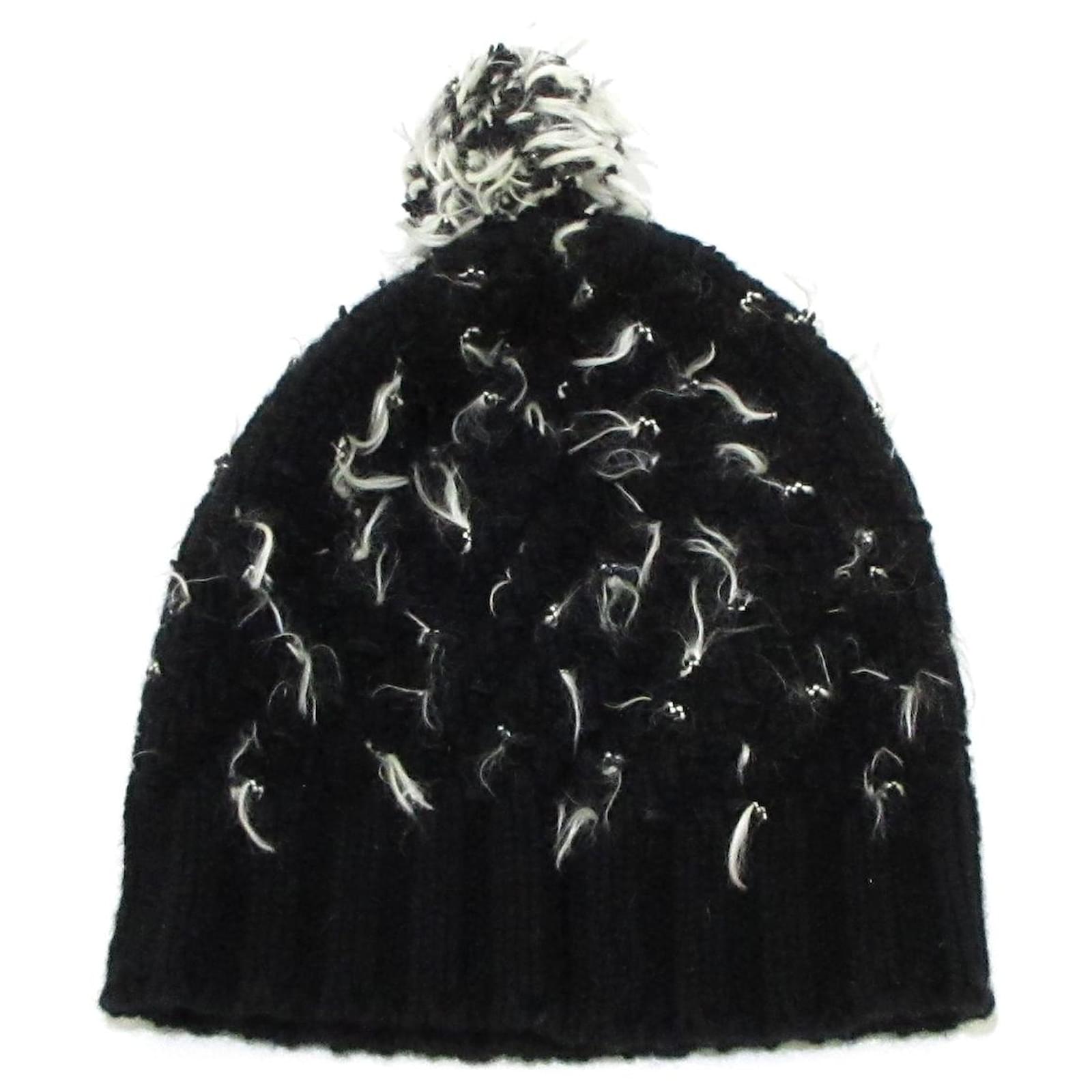 Bonnet Chanel Laine ref.483133 - Joli Closet