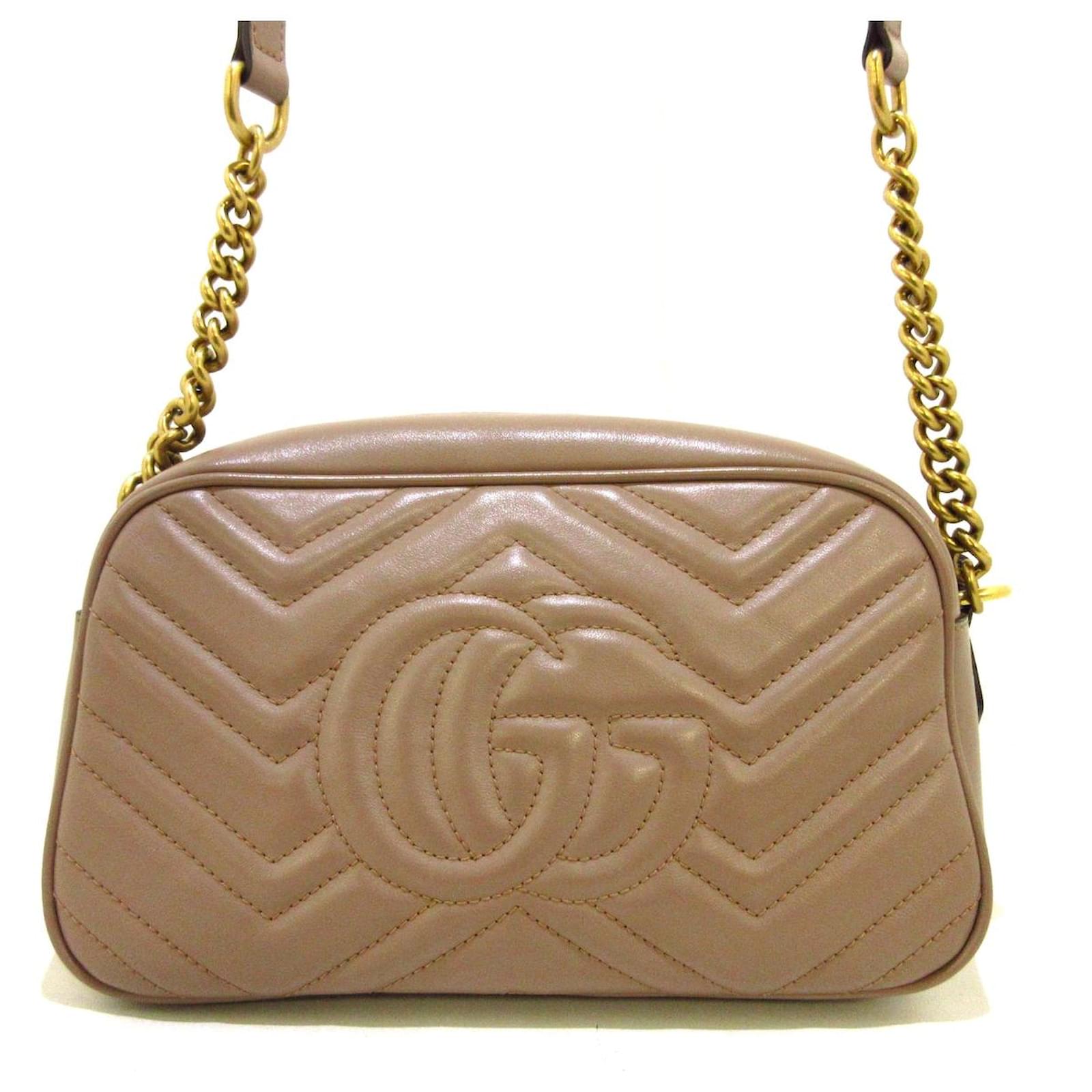 GUCCI MARMONT Beige Leather ref.483761 - Joli Closet