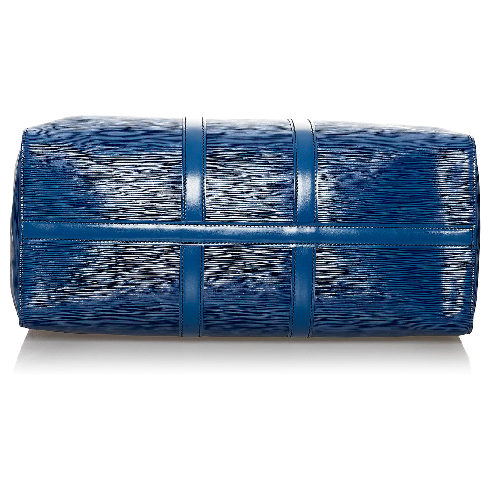 Louis Vuitton Blue Epi Keepall 45 Leather ref.491484 - Joli Closet