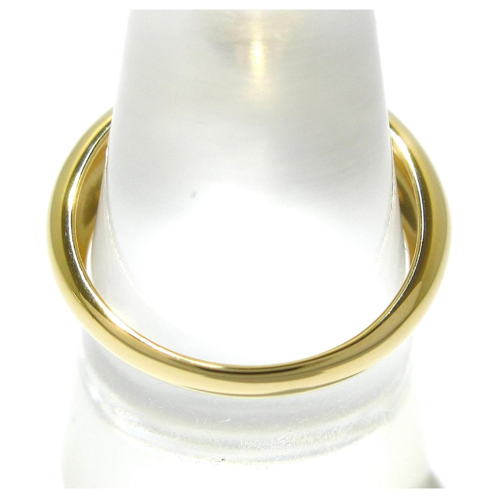 cartier 2C C2 Or jaune Doré ref.492109 - Joli Closet