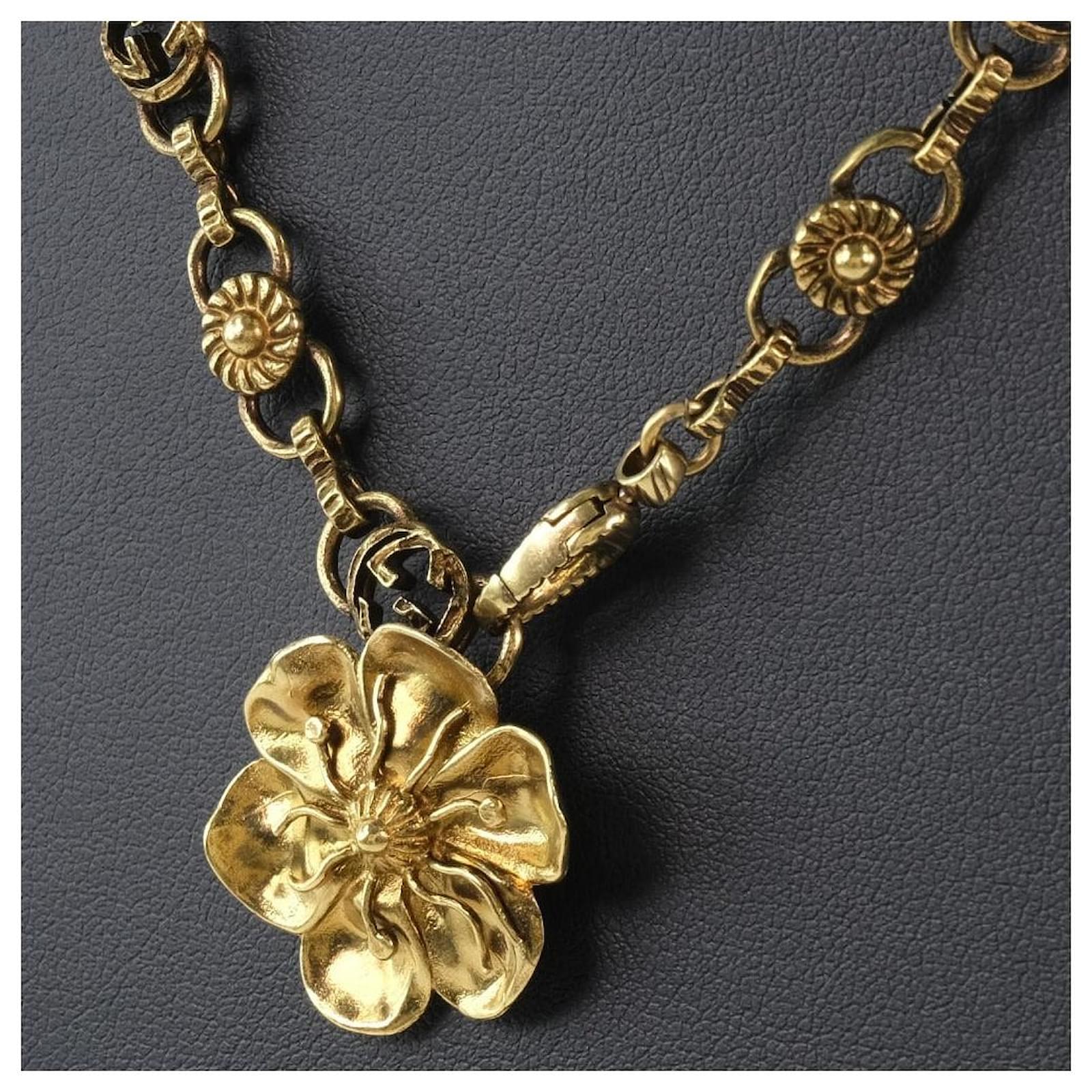 Collier Gucci Métal Doré ref.494797 - Joli Closet