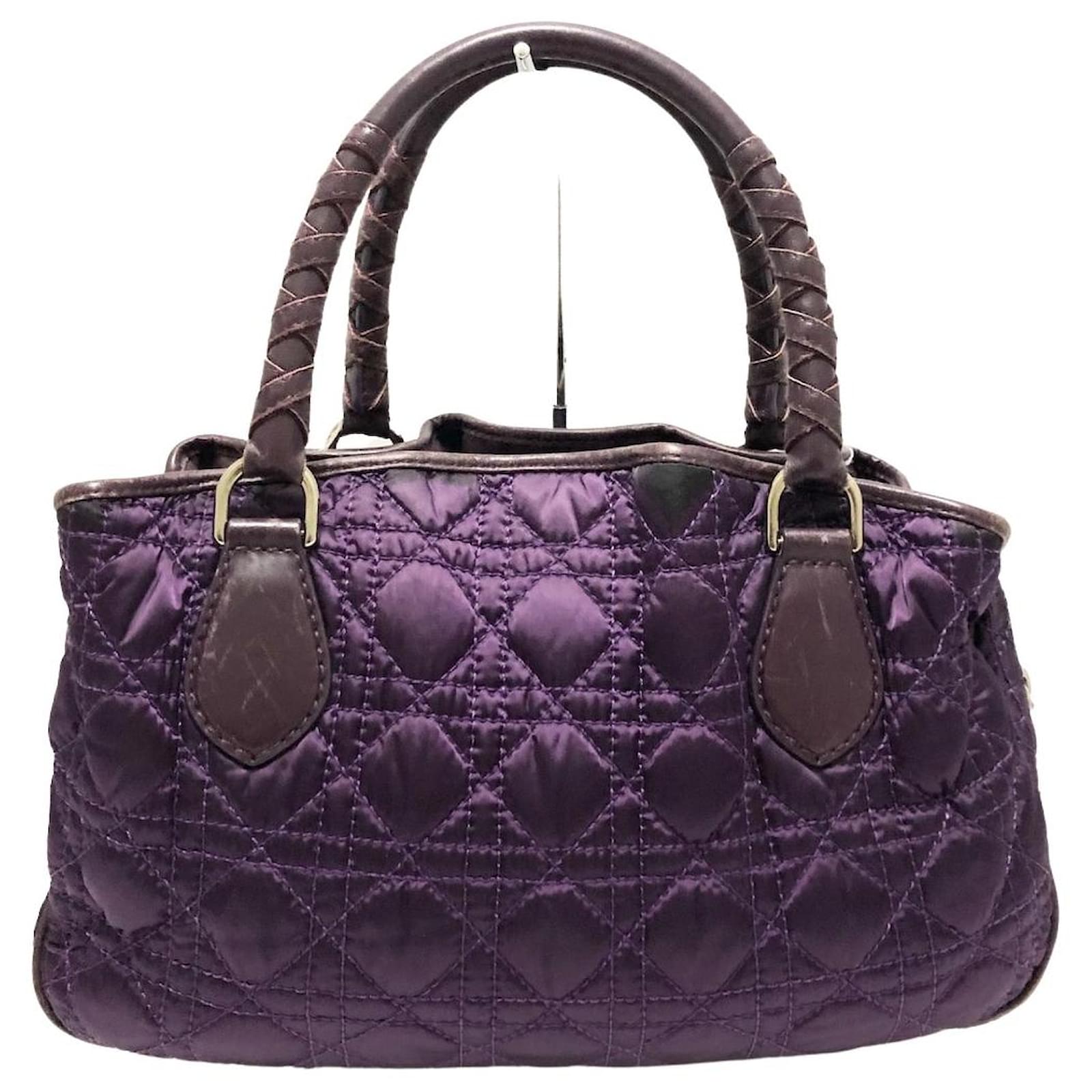 Dior Cannage stitch Purple Synthetic ref.497646 - Joli Closet