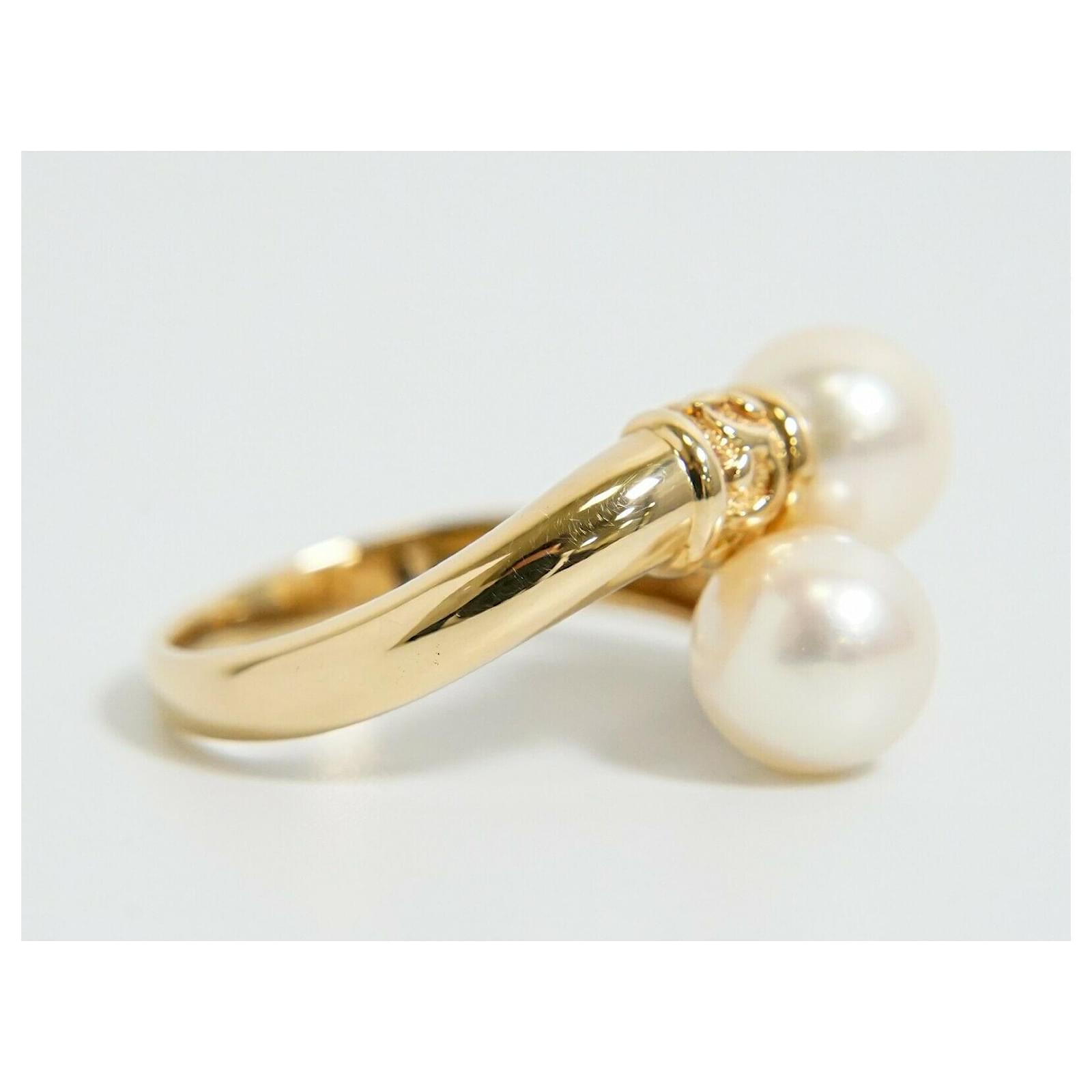 Tasaki Ring White Pearl ref.501385 - Joli Closet