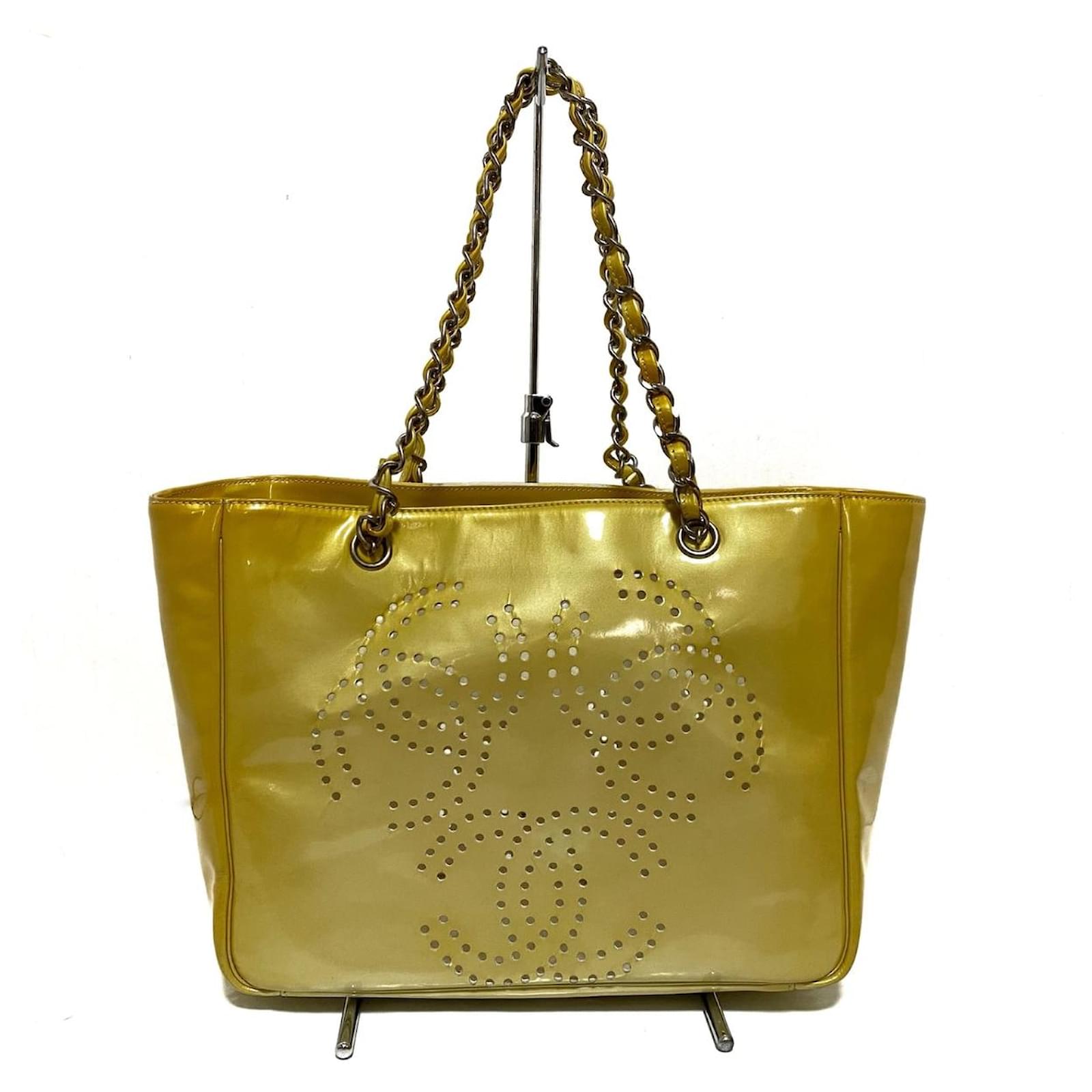 Chanel Triple coco Yellow Leather ref.501463 - Joli Closet