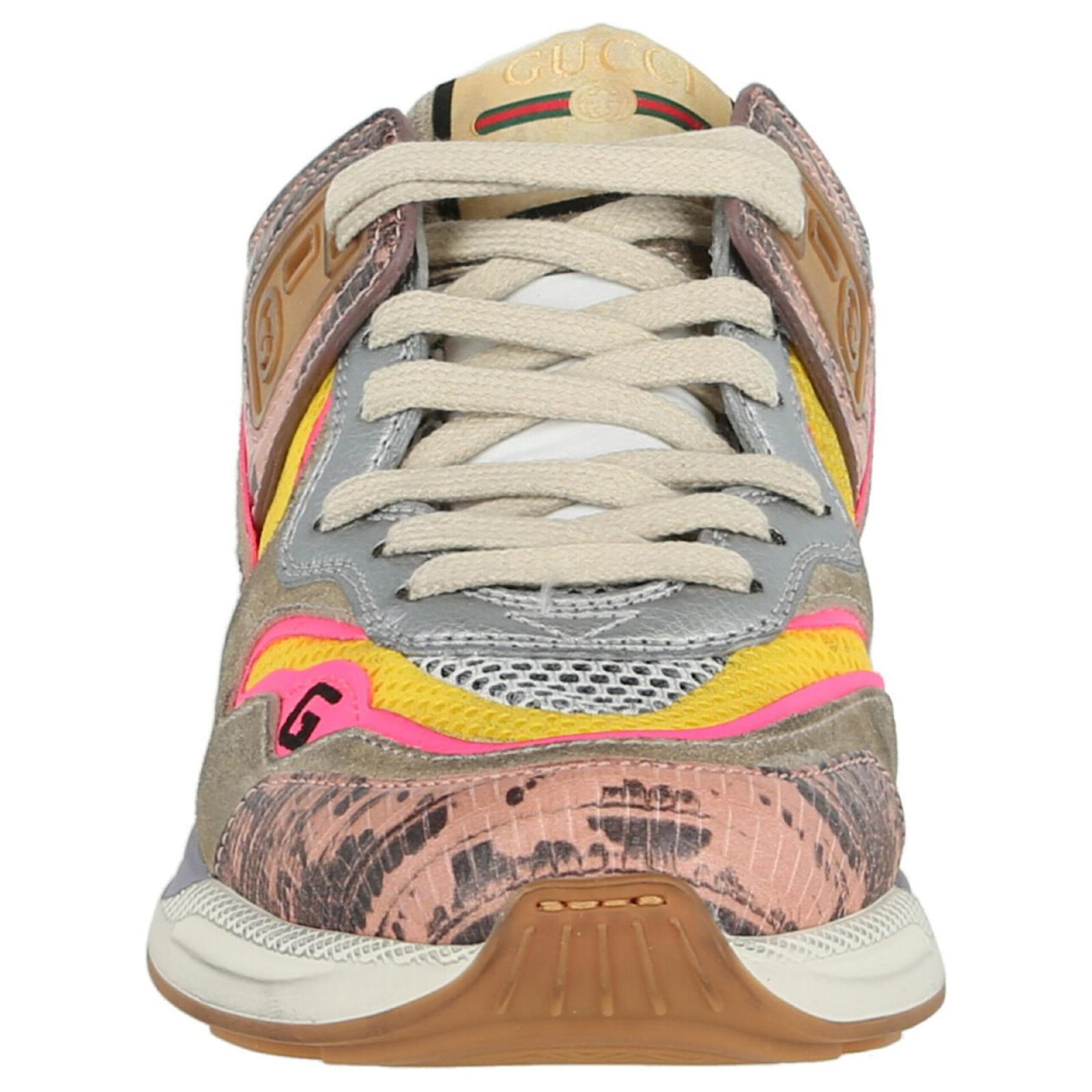 Baskets Gucci Ultrapace Femme Multicolore ref.502996 - Joli Closet