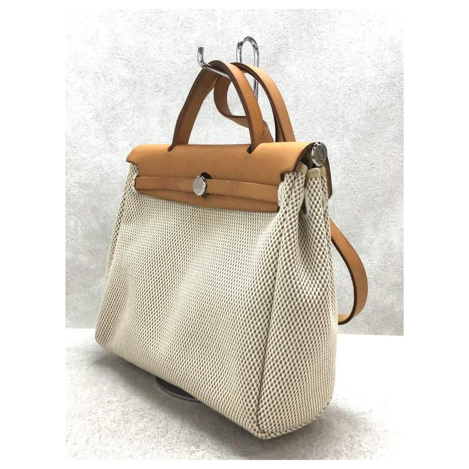 Hermès HERMES Ale bag PM / Toile GM /G engraved / Made in 2003 / With ...