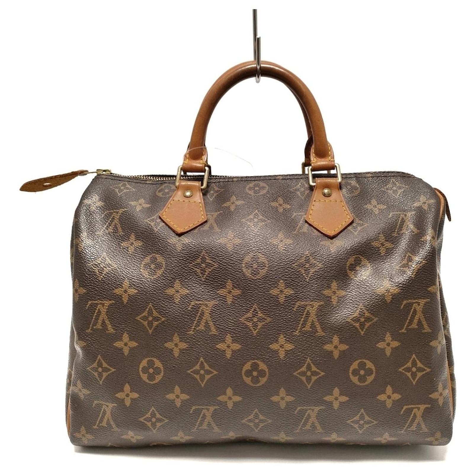 Louis Vuitton Speedy 30 Brown Cloth ref.509712 - Joli Closet