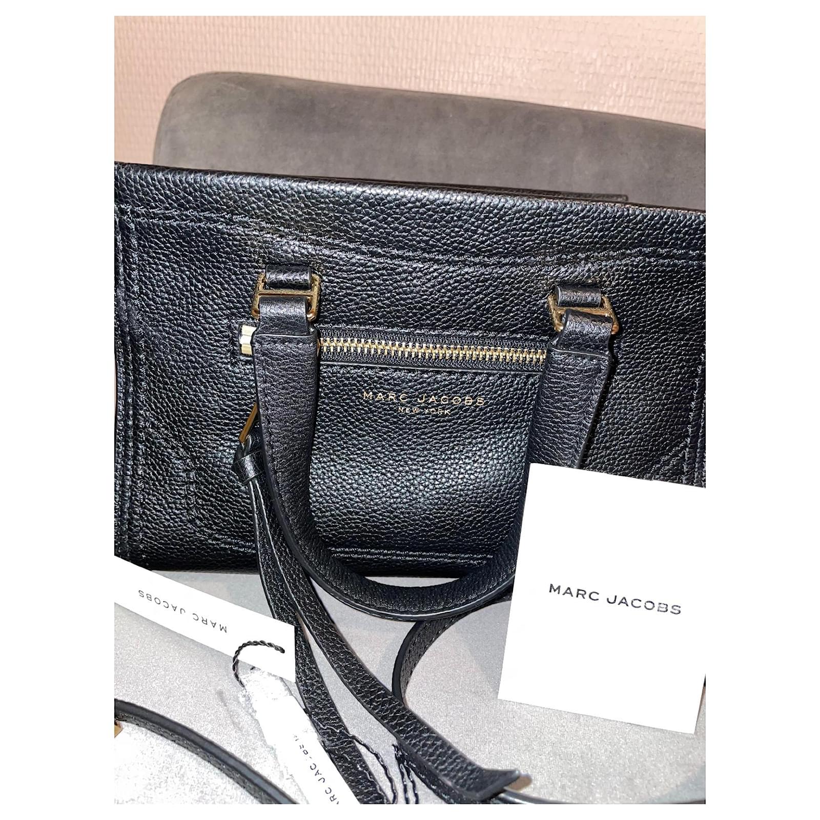 Marc Jacobs mini cruiser Cuir Noir ref.511770 - Joli Closet