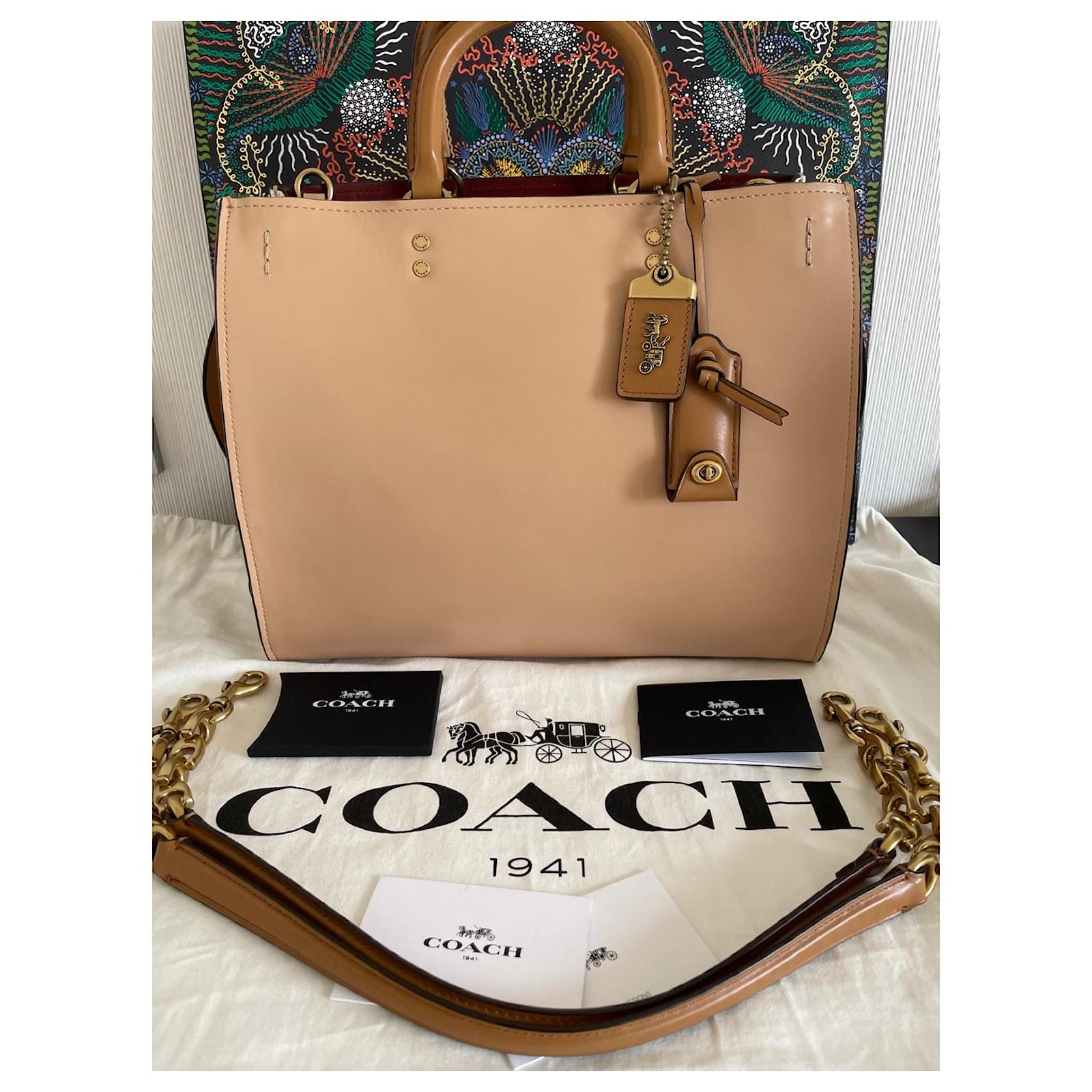 Coach 1941 Rogue 31 Colorblock Smooth Calf Leather (Sold) - Joli Closet