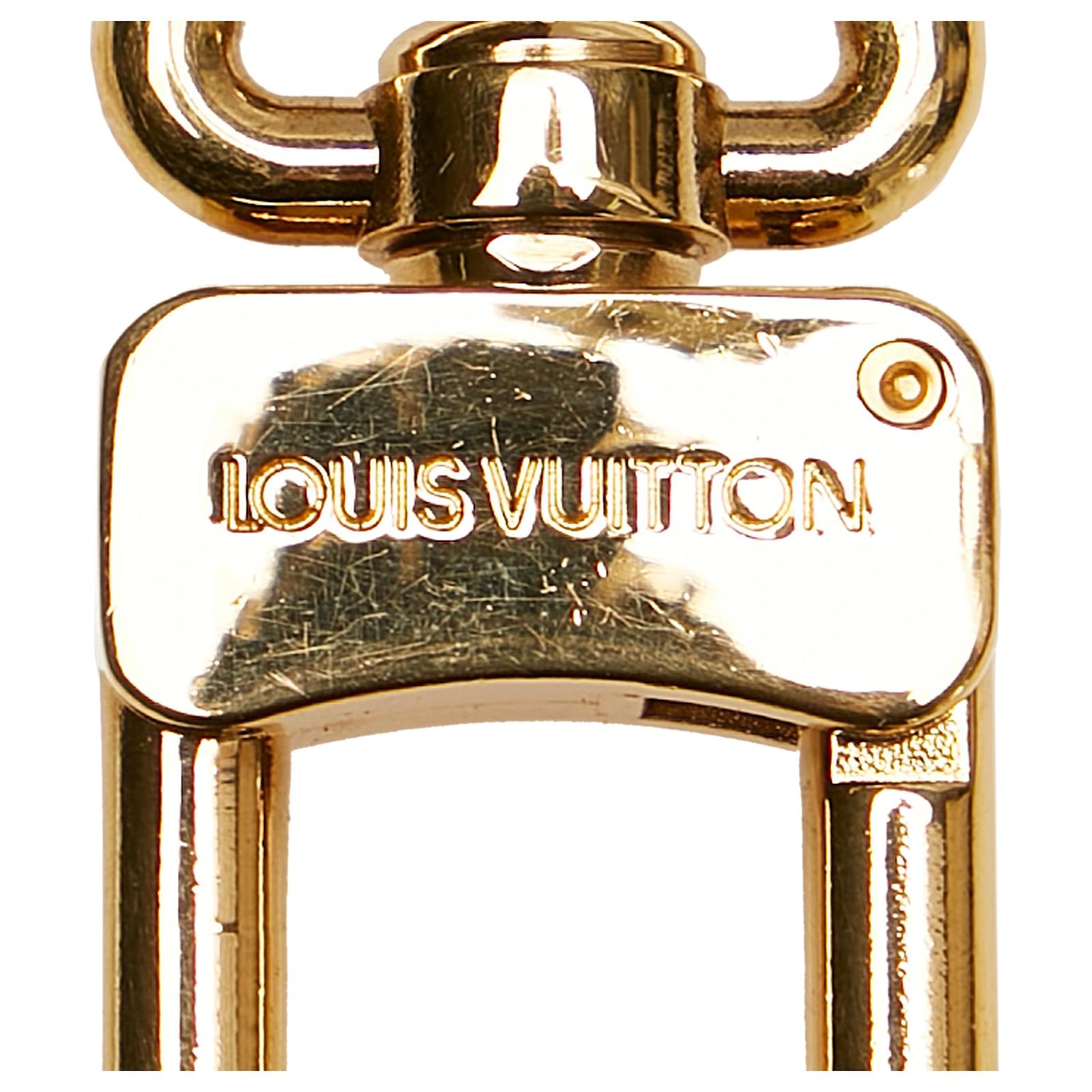 Porte-clés en métal doré Louis Vuitton ref.512273 - Joli Closet