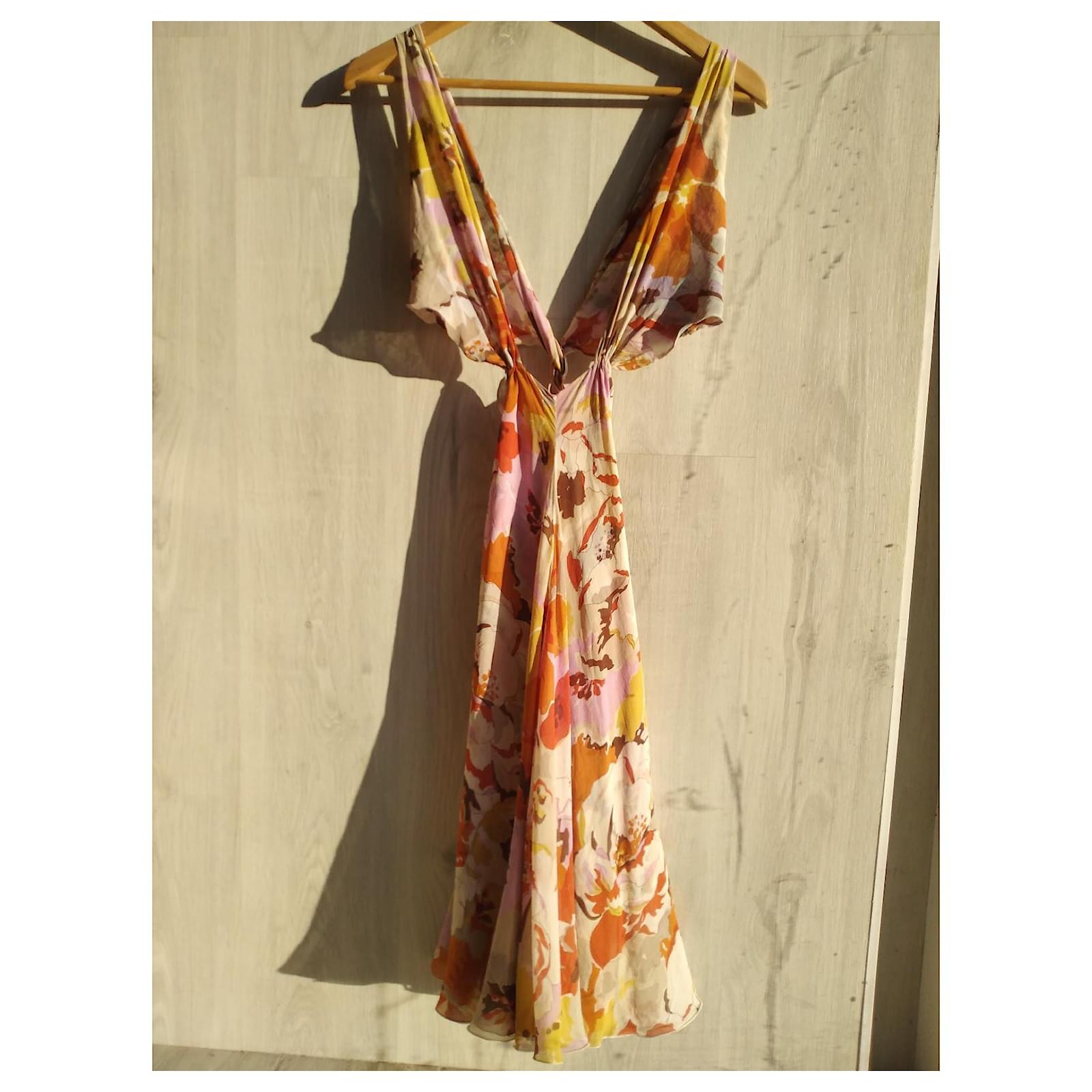 Valentino Garavani Robes Soie ref.518378 - Joli Closet