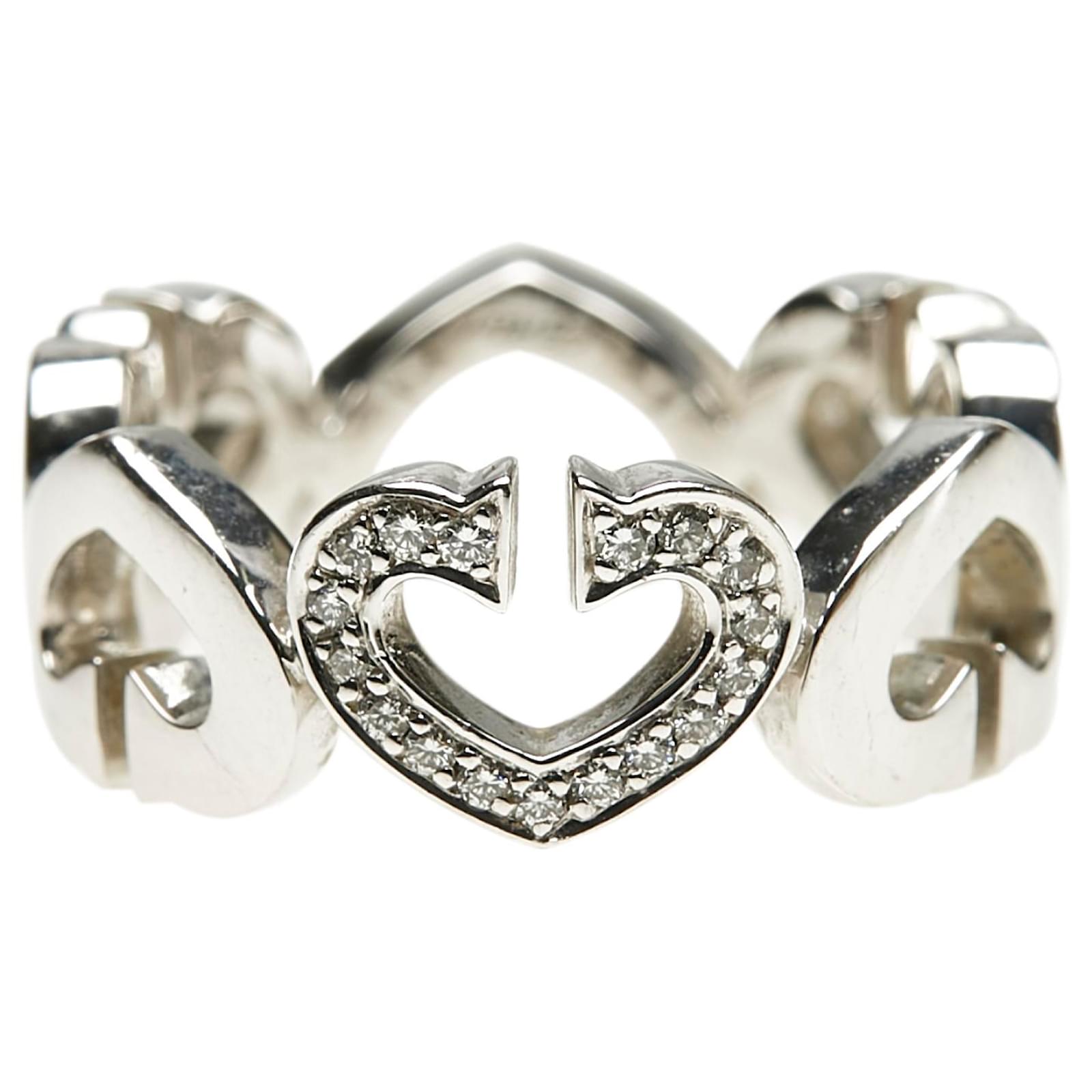 Cartier Silber 18K Herzen und Symbole Ring Metall ref.519158 - Joli Closet