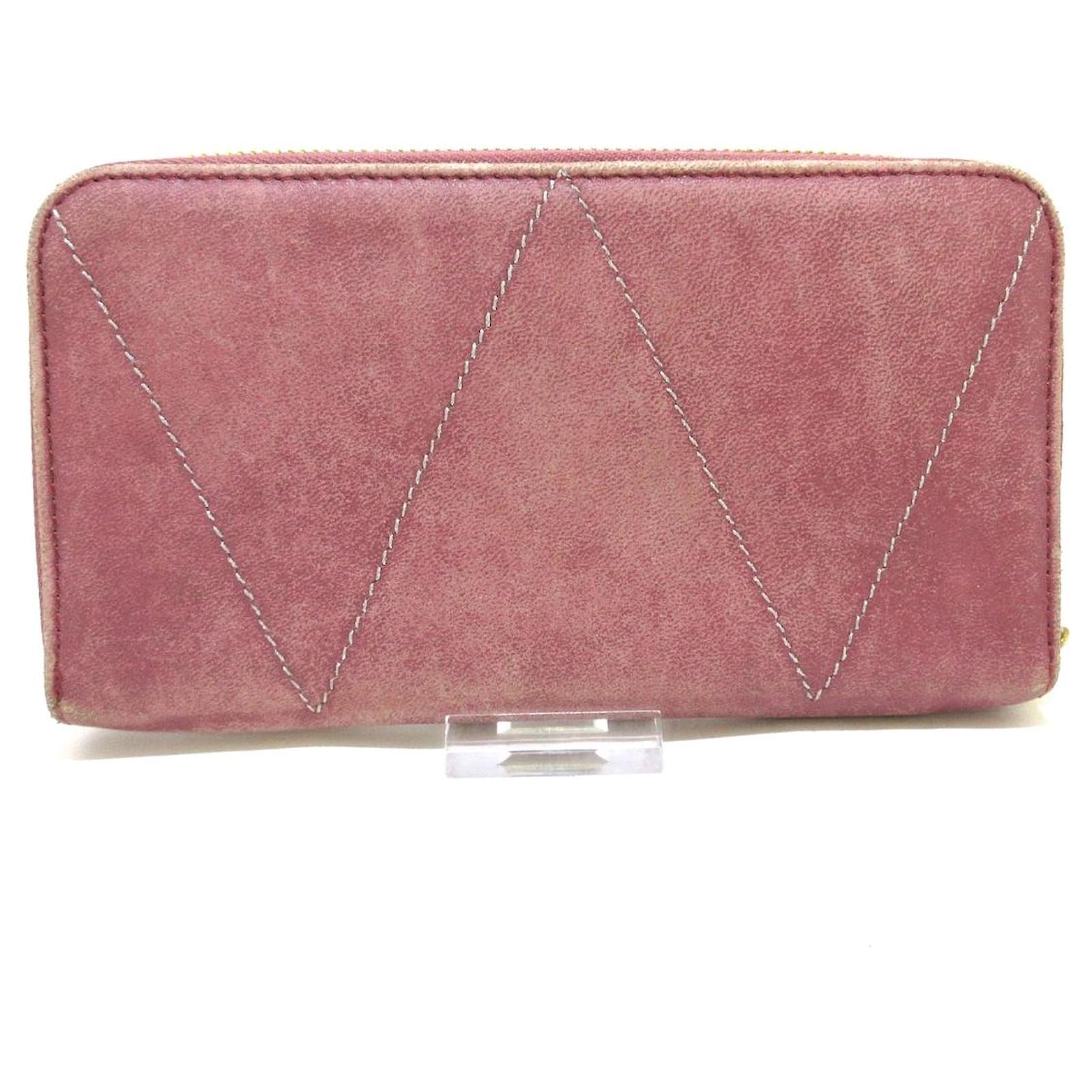 See by Chloé Wallet Pink Leather ref.519419 - Joli Closet
