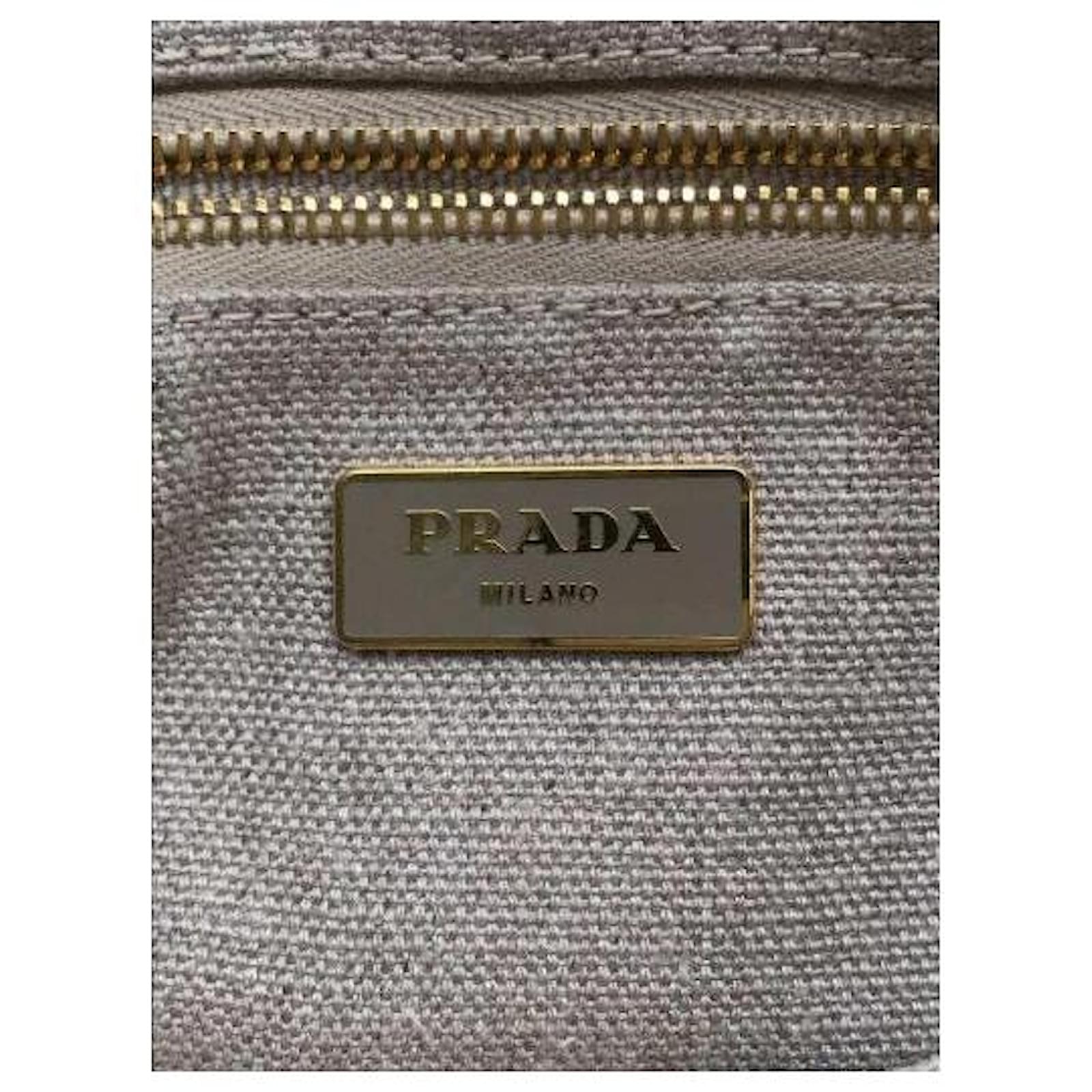 Prada Handbags Beige Cloth ref.520268 - Joli Closet