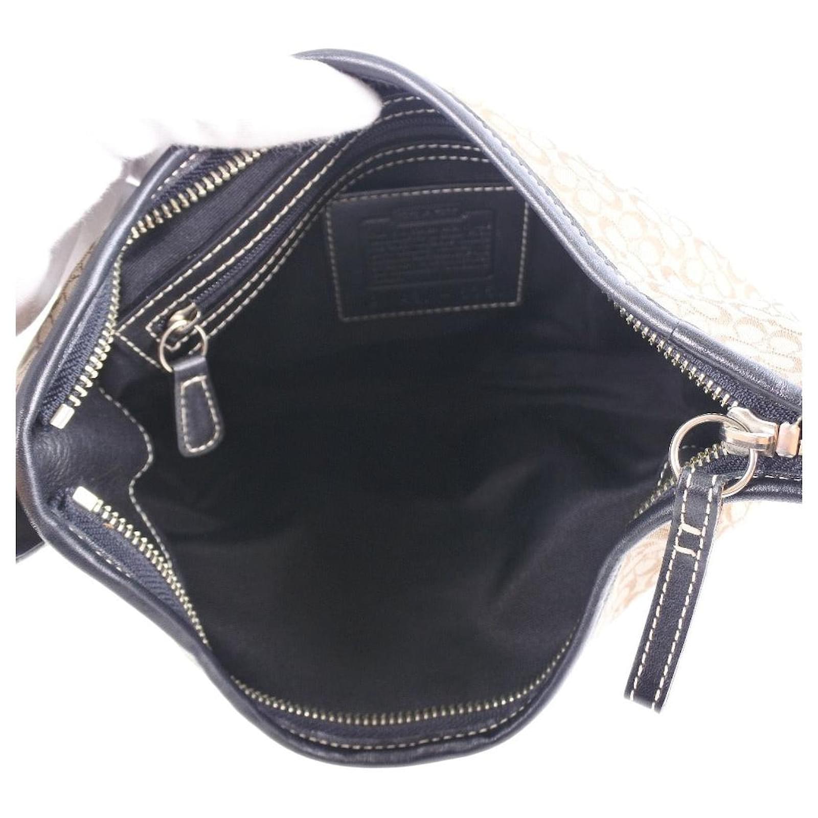 Coach Signature Brown Cloth ref.521858 - Joli Closet