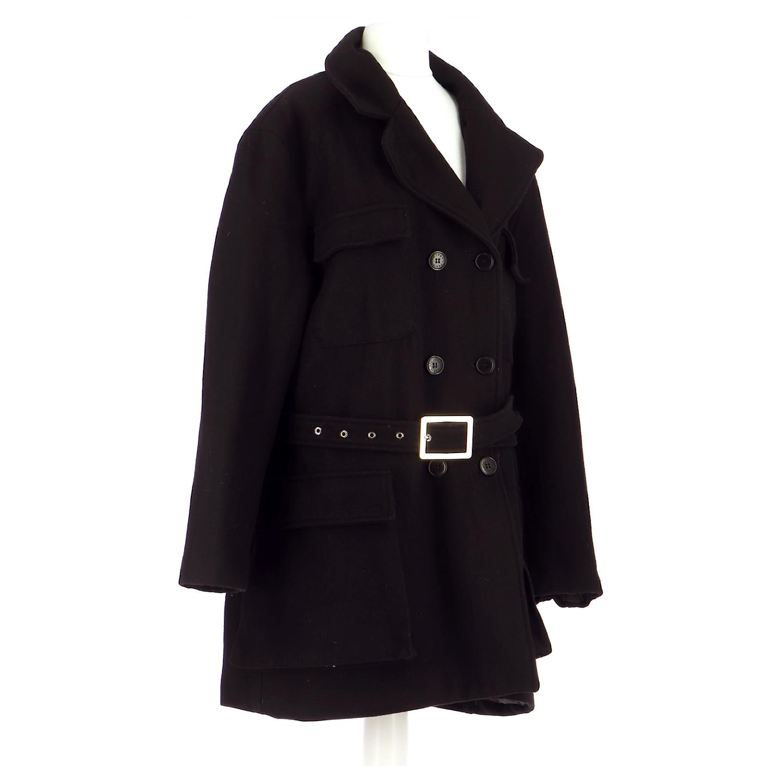 Jean Paul Gaultier Coat Black Wool ref.523557 - Joli Closet