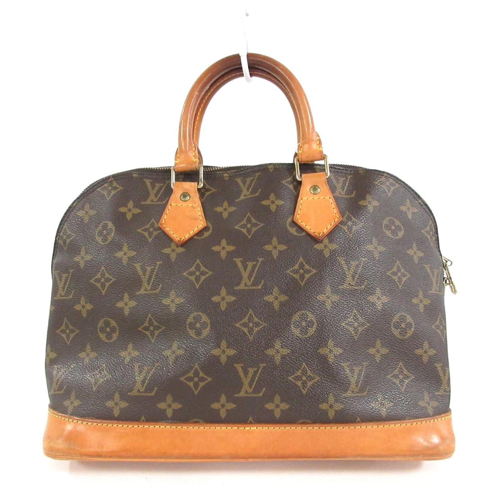Louis Vuitton Alma Braun Leinwand ref.523606 - Joli Closet