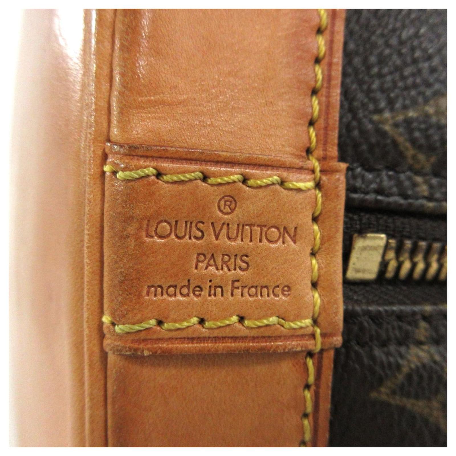 Louis Vuitton Alma Braun Leinwand ref.523606 - Joli Closet