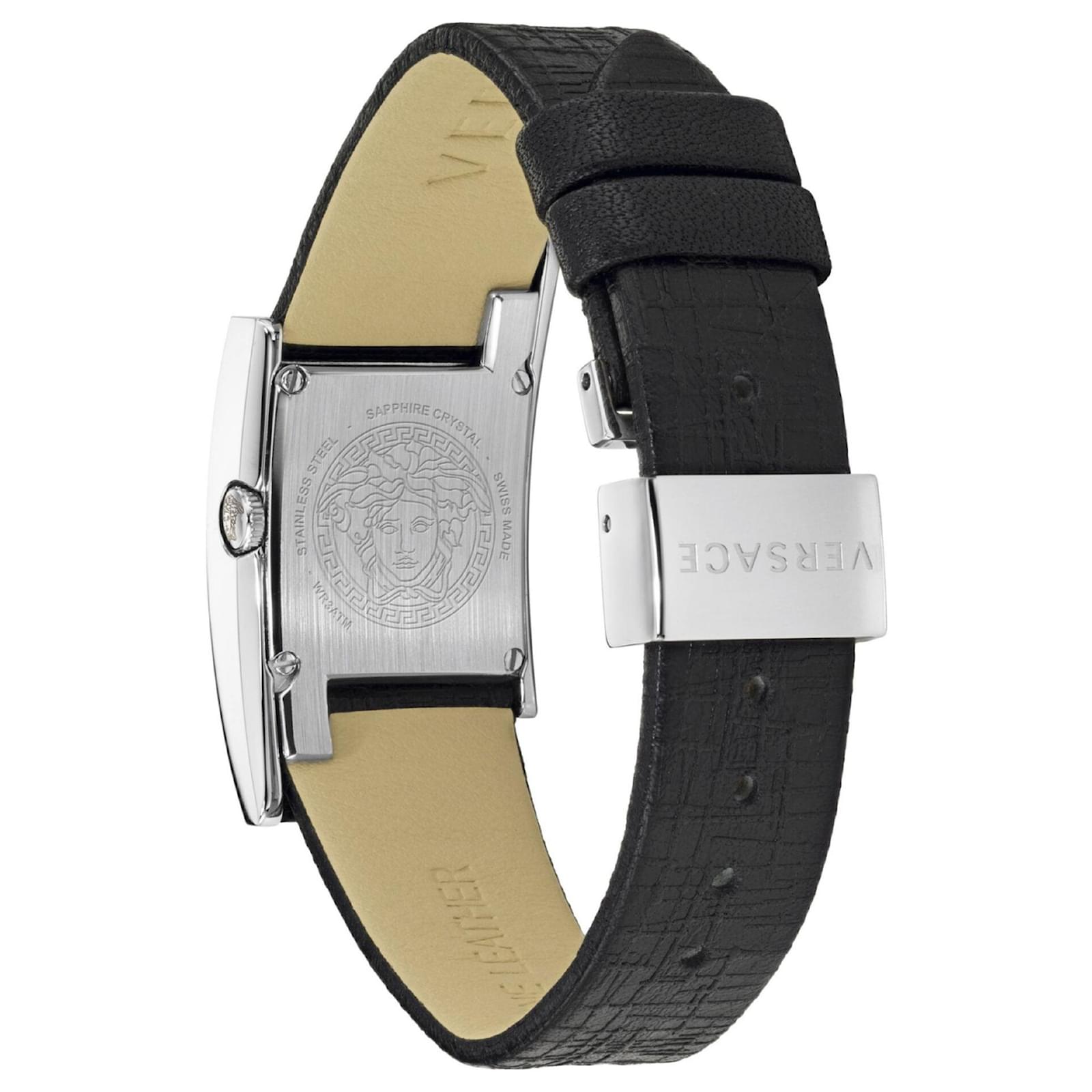 Versace Greca Icon Strap Watch Metallic ref.524714 - Joli Closet