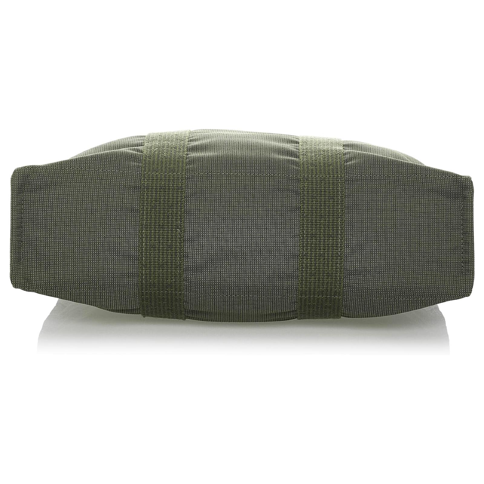 Hermès Hermes Brown Herline MM Red Dark red Cloth Cloth ref.526150 ...