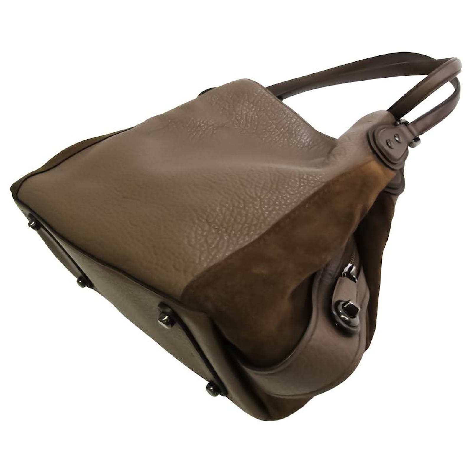 Sac à main Coach Cuir Marron ref.527918 - Joli Closet
