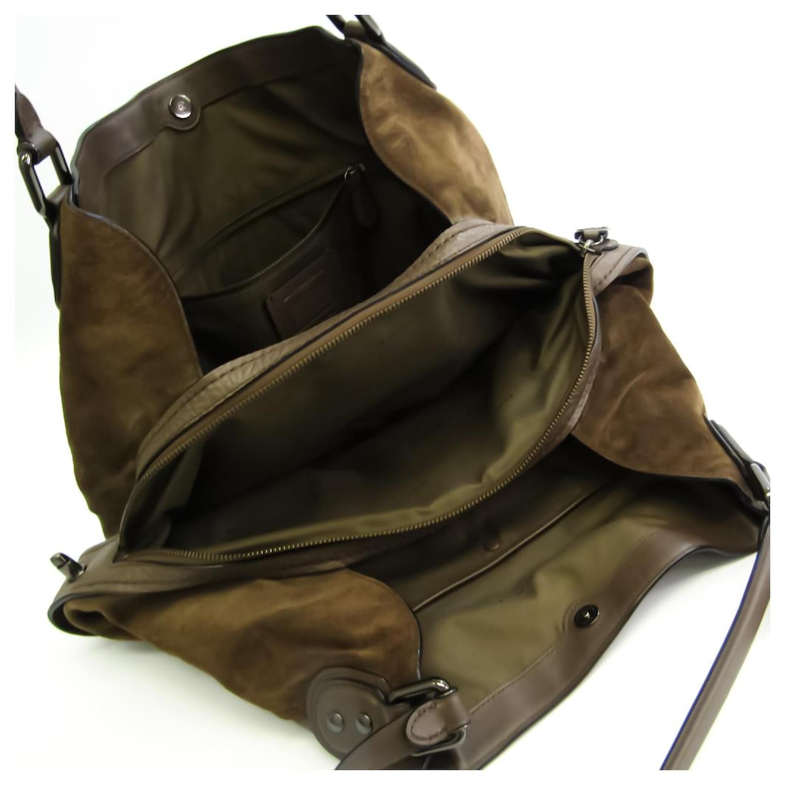 Sac à main Coach Cuir Marron ref.527918 - Joli Closet