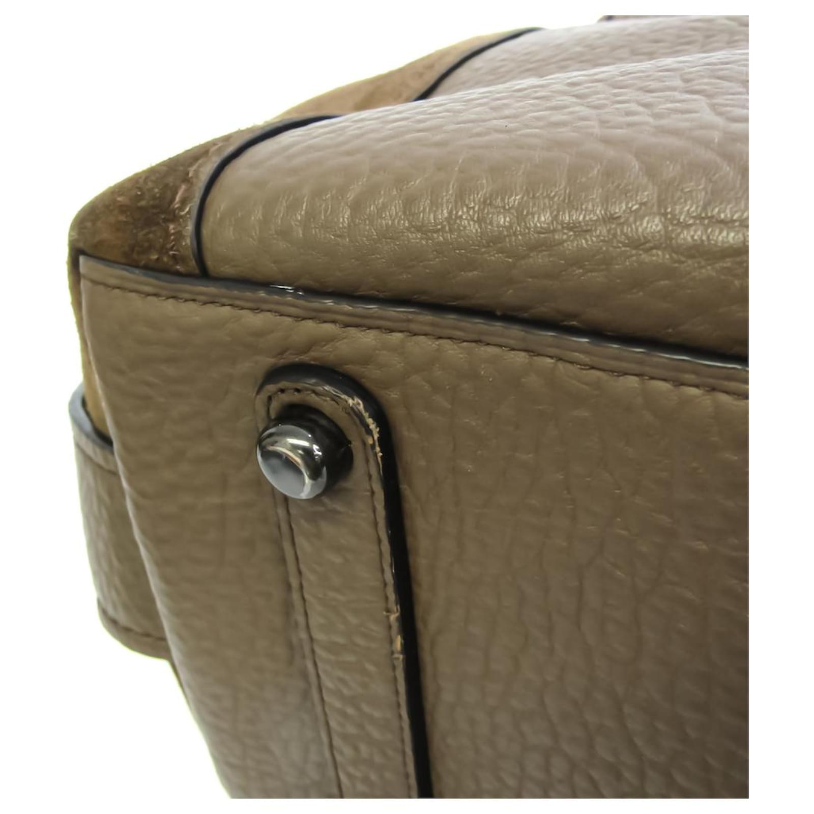 Sac à main Coach Cuir Marron ref.527918 - Joli Closet