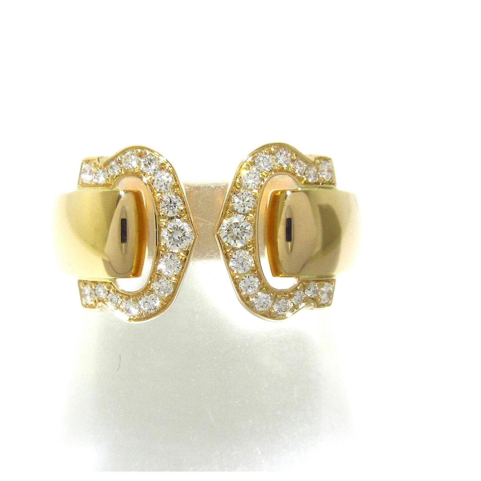 cartier 2C C2 Golden Yellow gold ref.529417 - Joli Closet