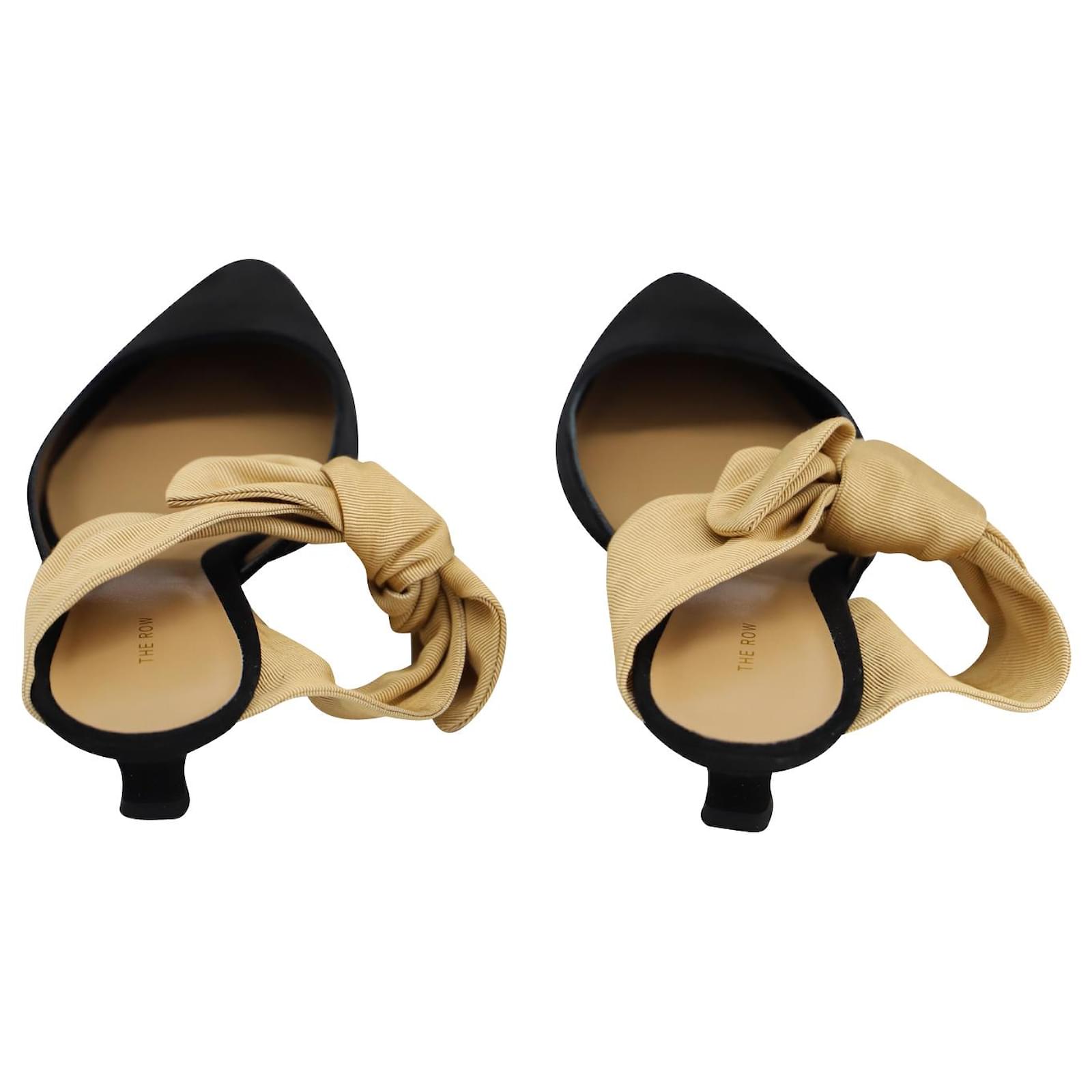 The Row Coco Mules in Black Suede ref.530753 - Joli Closet