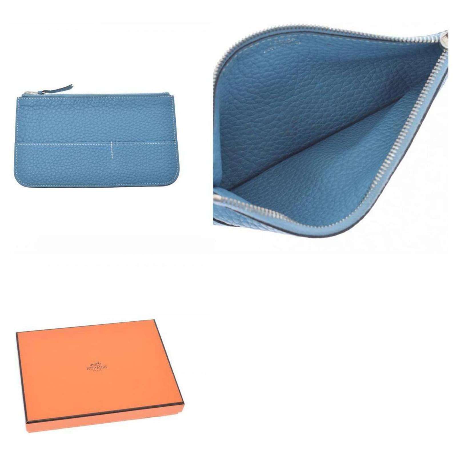 Hermès Dogon Blue Leather ref.540567 - Joli Closet