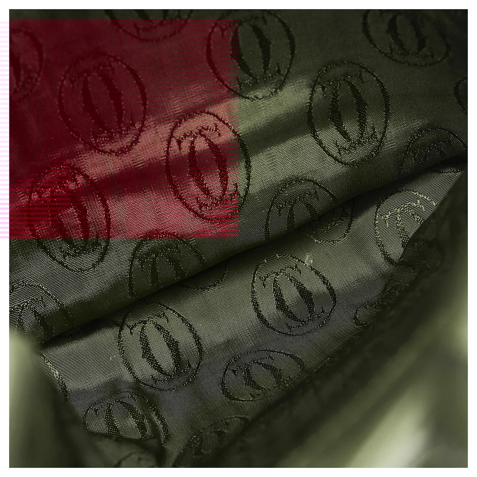 Cartier Red Must De Cartier Leather Crossbody Bag Dark red Pony-style ...