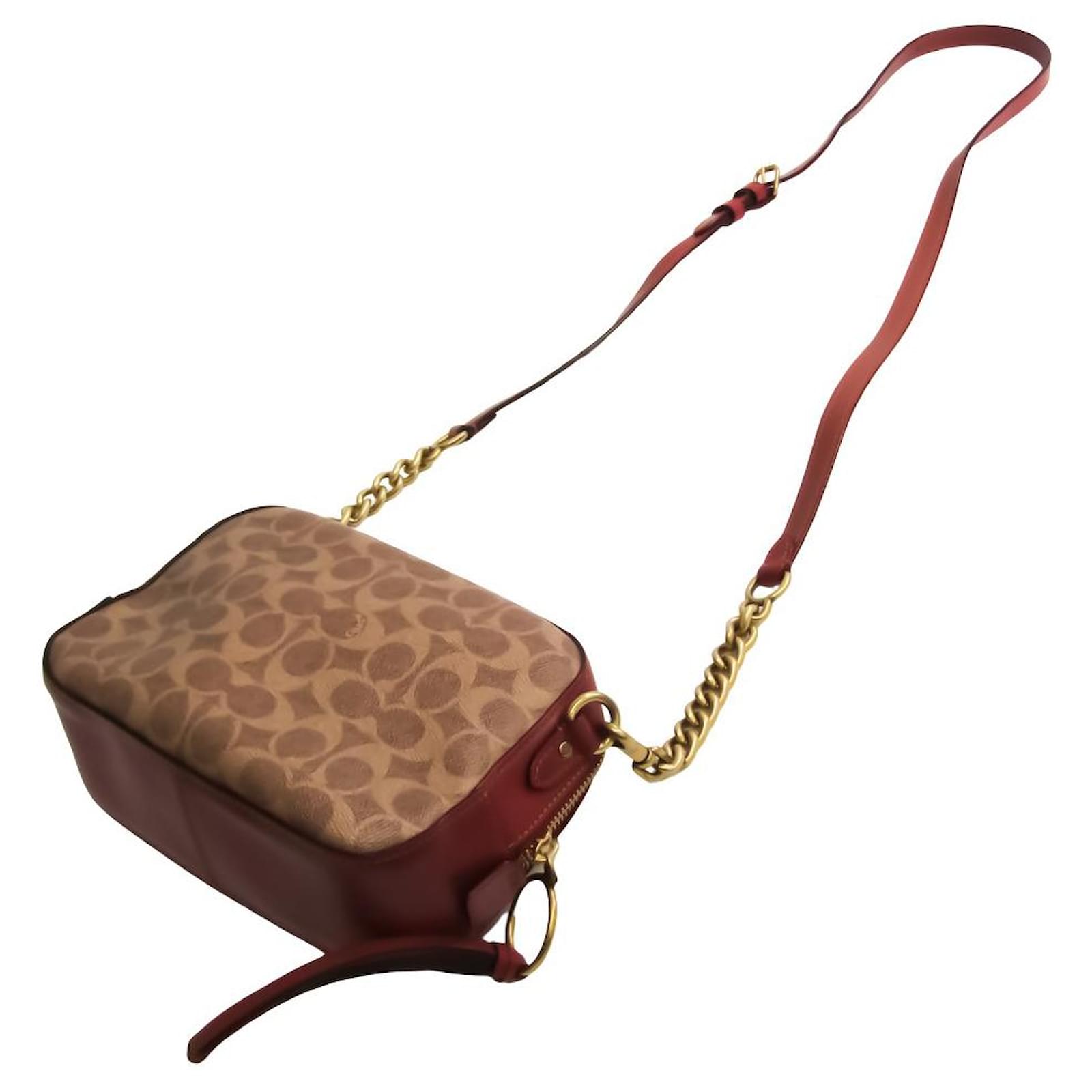 Coach Camera Beige Cloth ref.546647 - Joli Closet