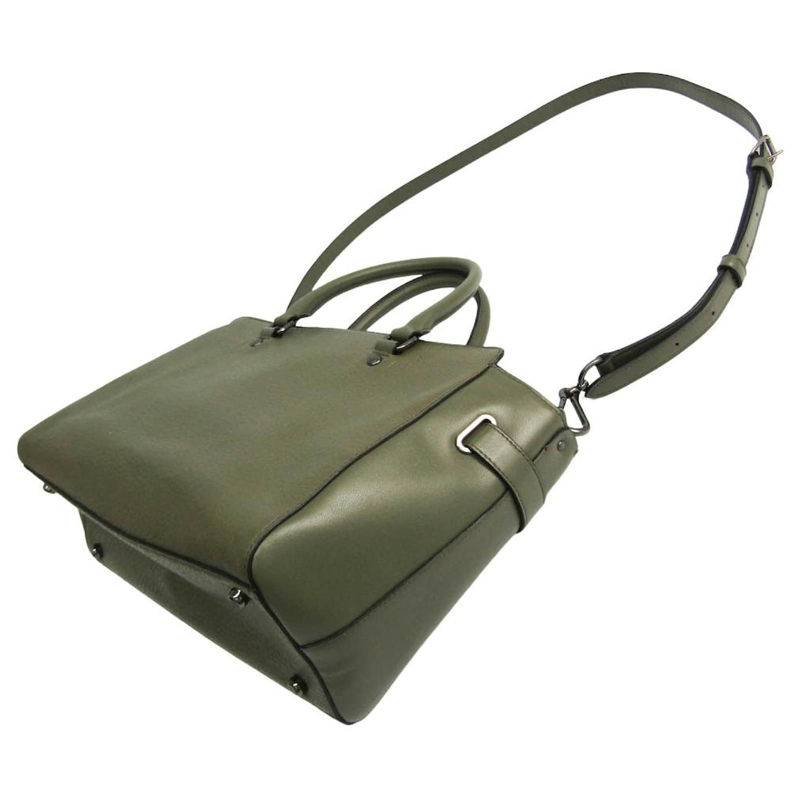 Coach Swagger Green Leather ref.546719 - Joli Closet