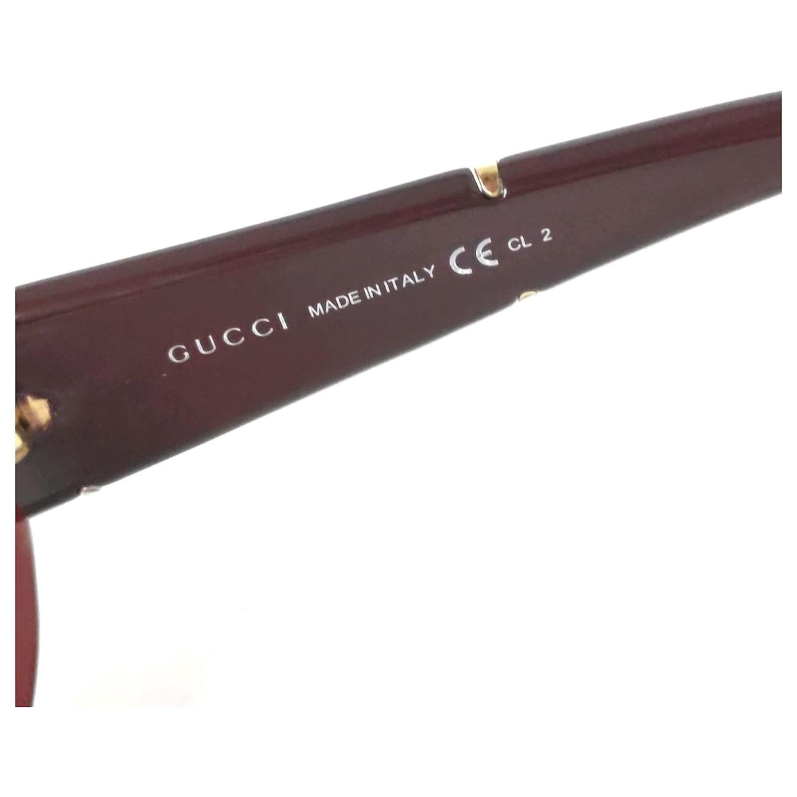Gucci glasses Brown Plastic ref.550107 - Joli Closet