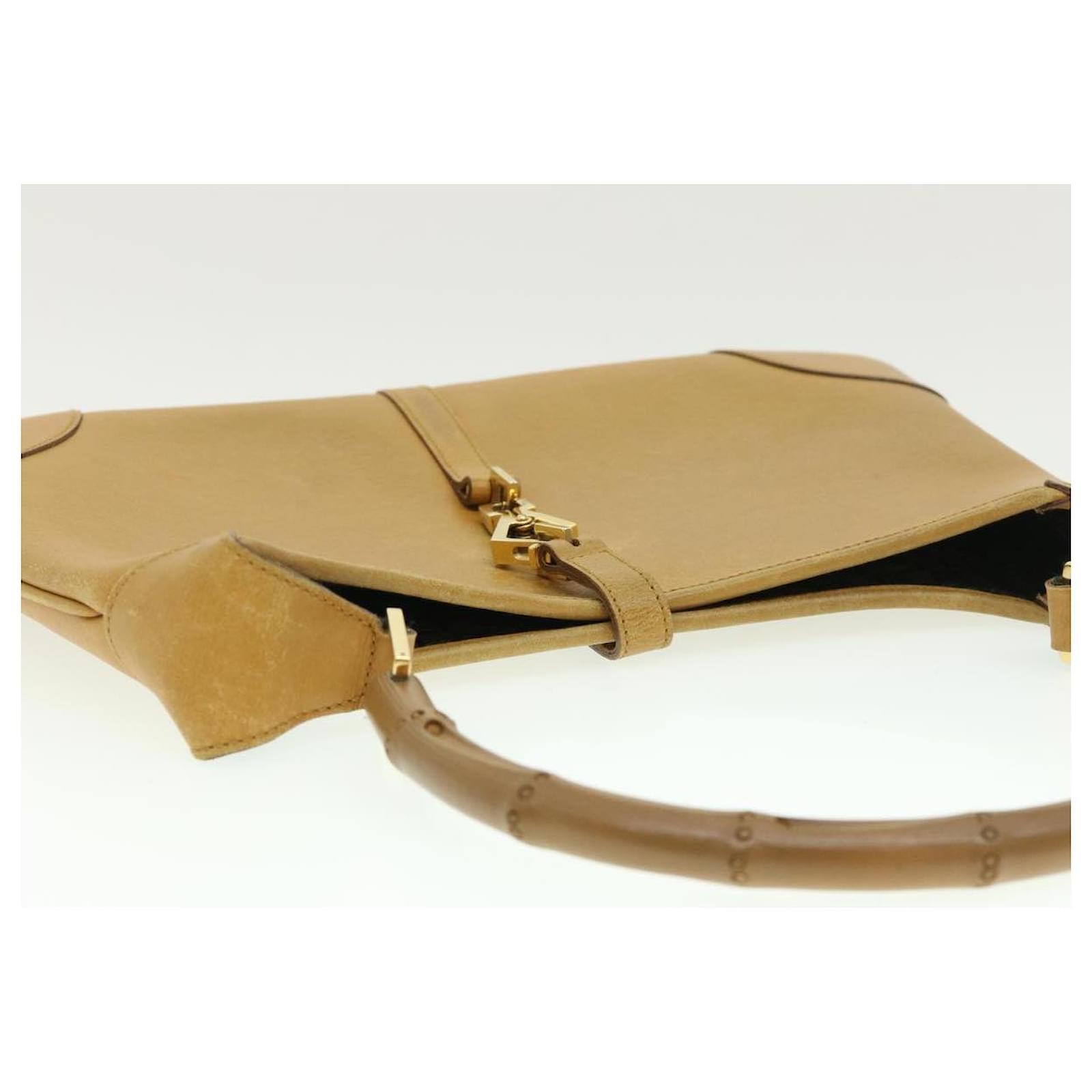 Gucci Bamboo Brown Leather ref.550317 - Joli Closet
