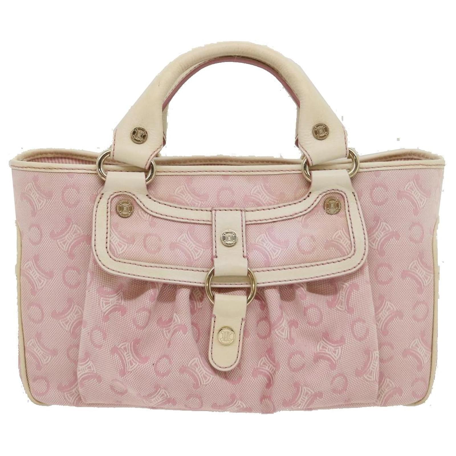 Céline Celine Boogie Pink Cloth ref.550668 - Joli Closet