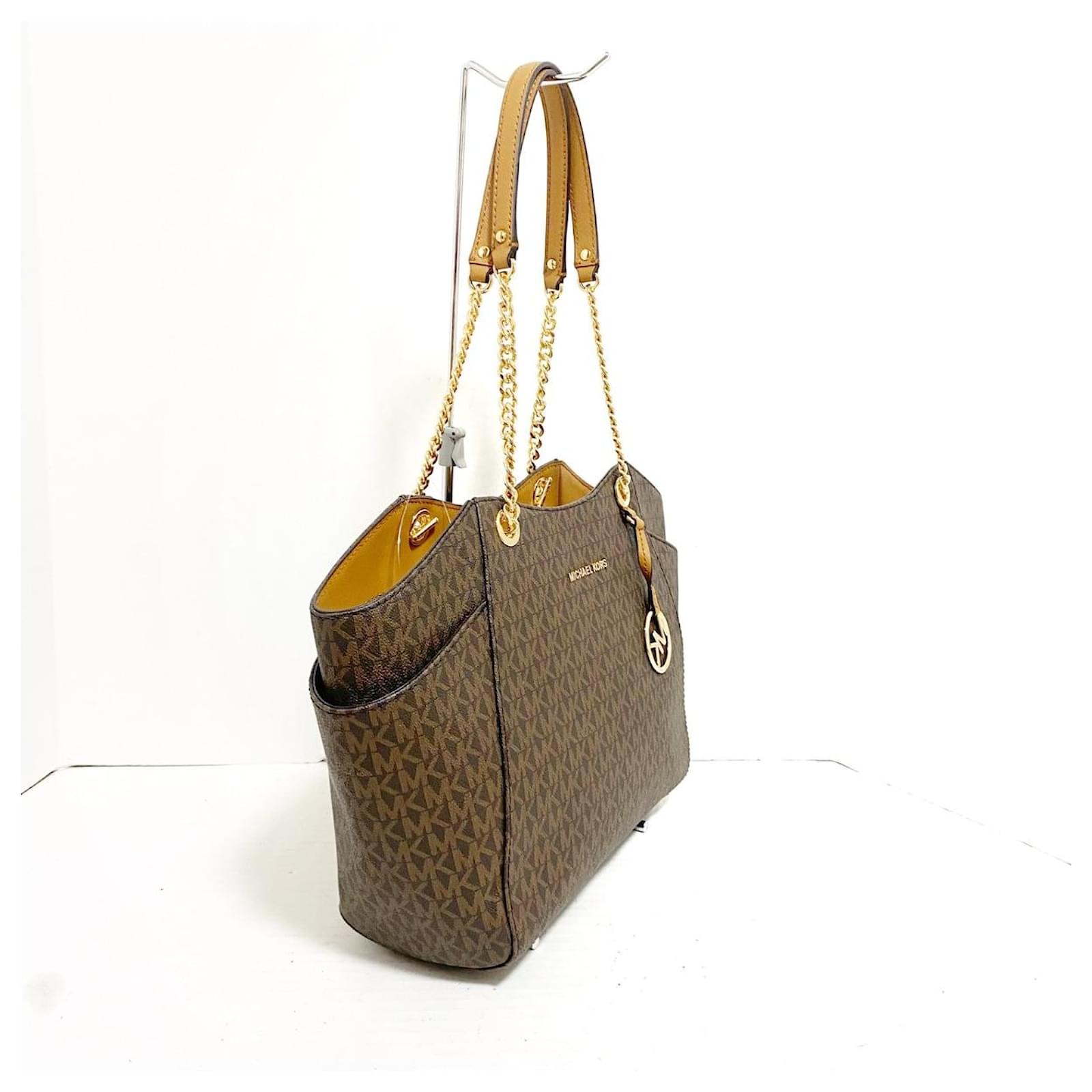 Michael Kors Jet Set Brown Cloth ref.551084 - Joli Closet