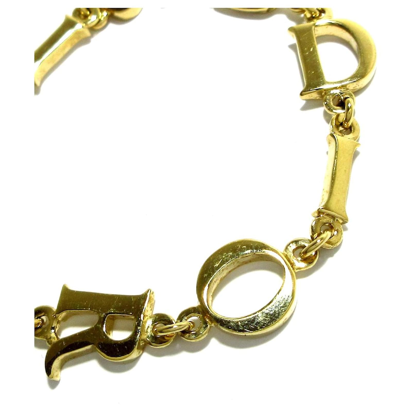 Dior logo Golden Metal ref.551106 - Joli Closet